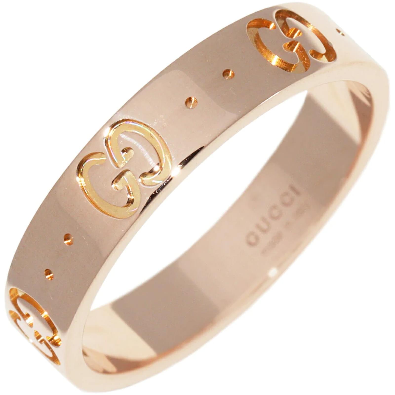 Gucci 18K Icon Ring Golden Metal Gold ref.1081719 - Joli Closet