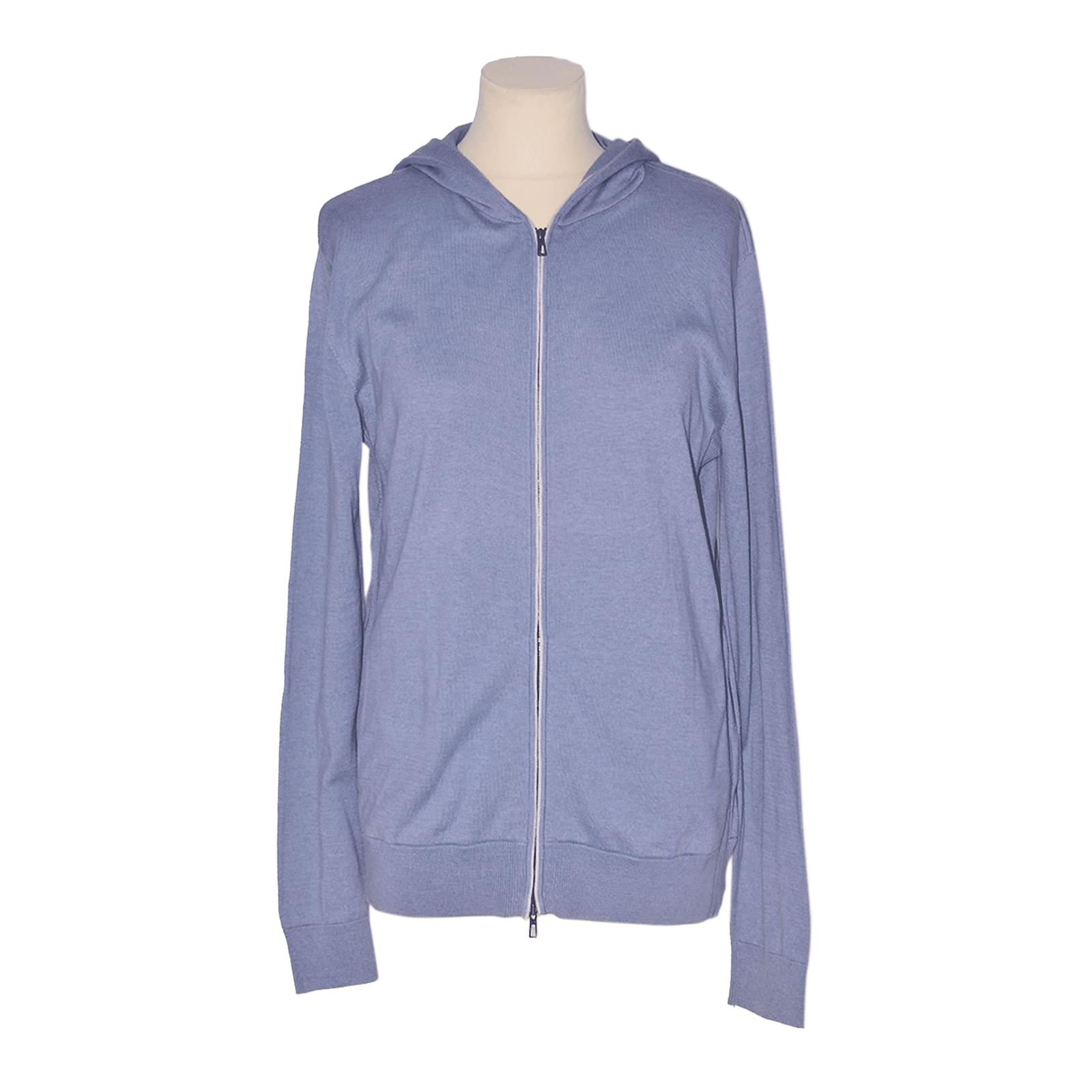 Loro Piana Light Blue Hood Leasure Jacket Synthetic ref.1083139 - Joli ...