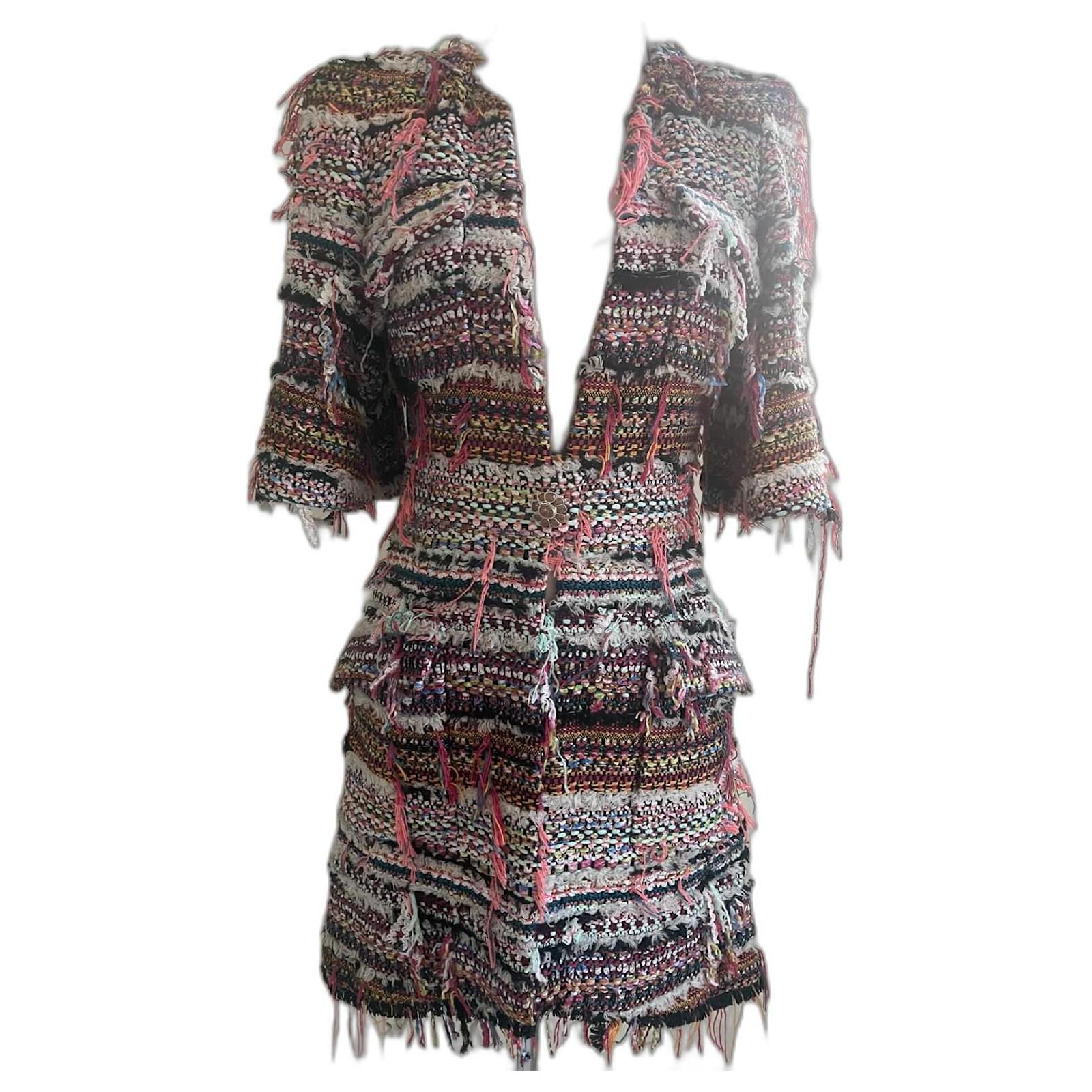 Chanel Dubai 2015 Jacket Multiple colors Wool ref.1083448 - Joli Closet