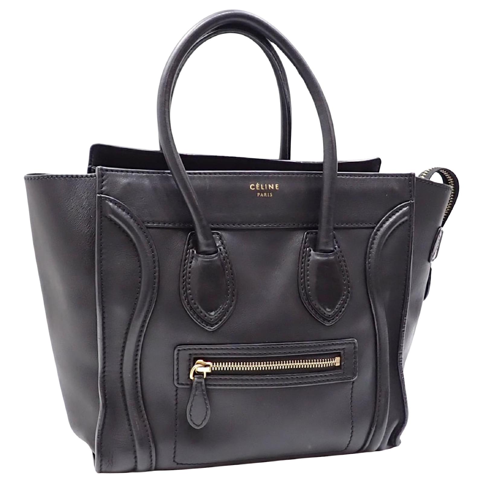 Céline Luggage Black Leather ref.1083603 - Joli Closet