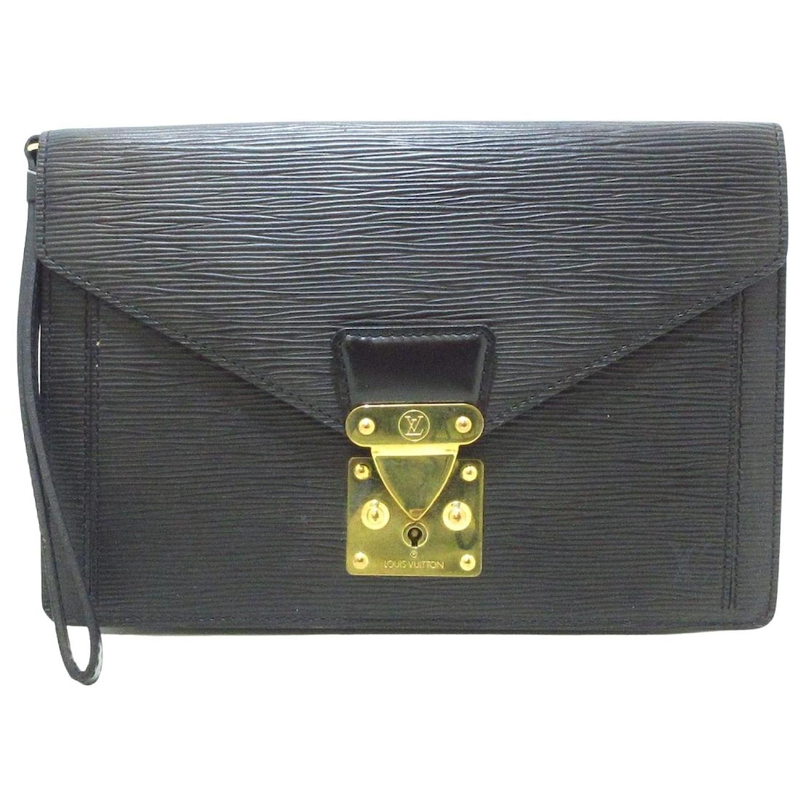 Louis Vuitton Sellier Black Leather ref.1083633 - Joli Closet