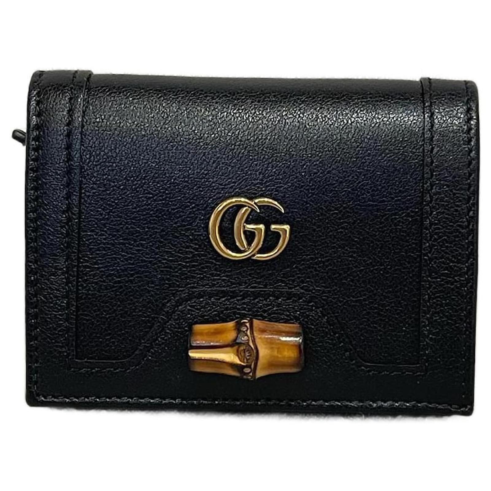GUCCI Wallets T. leather Black ref.1085696 - Joli Closet