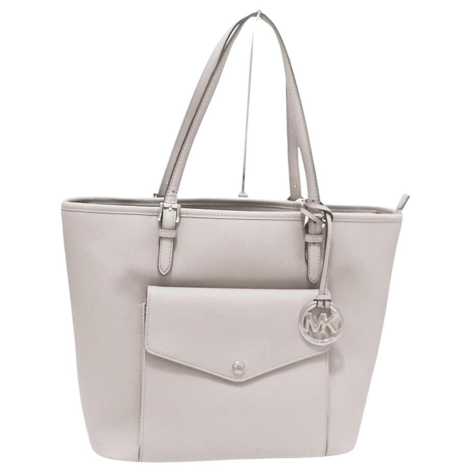 Michael Kors Jet Set Grey Leather ref.1087323 - Joli Closet