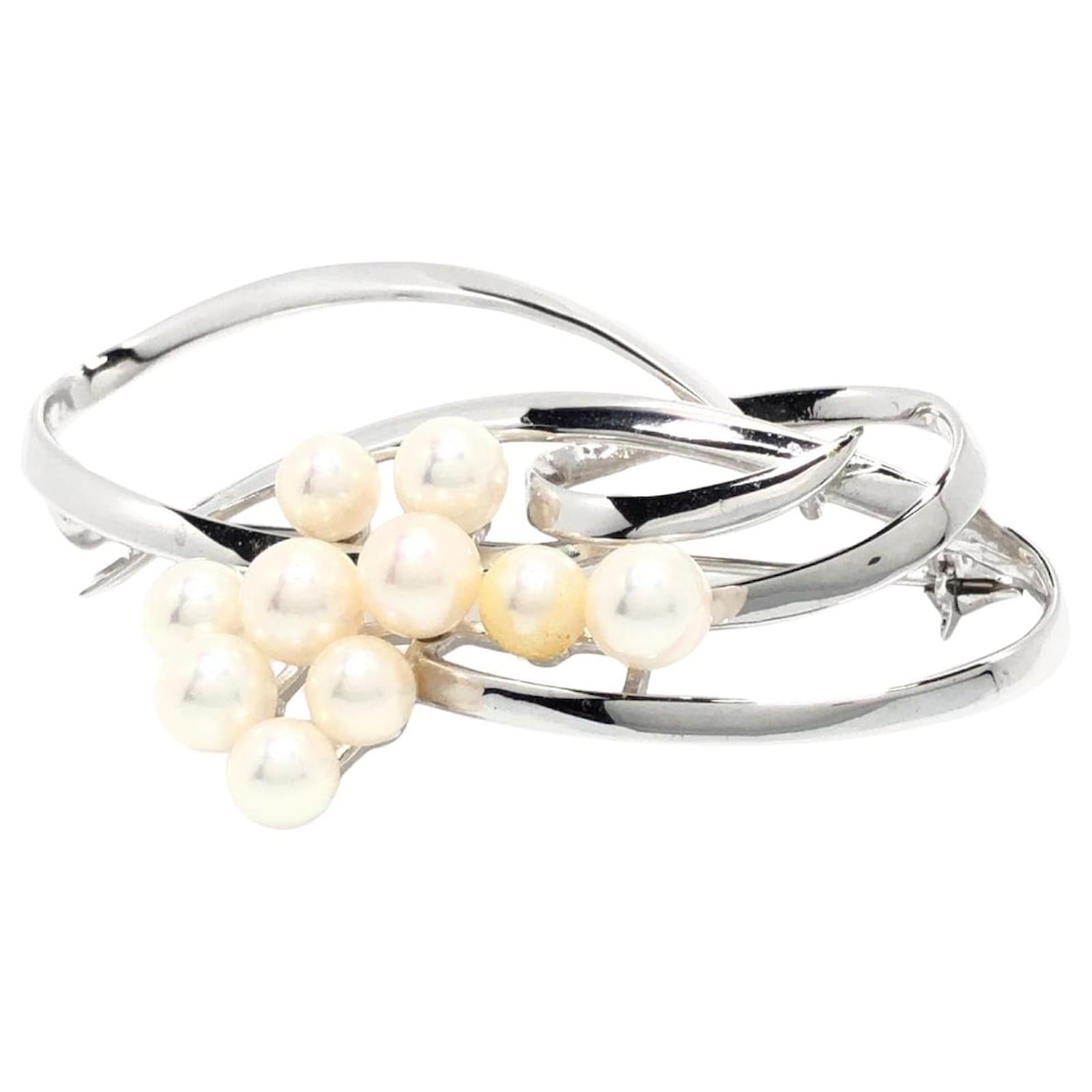 MIKIMOTO Silvery Silver ref.1088370 - Joli Closet