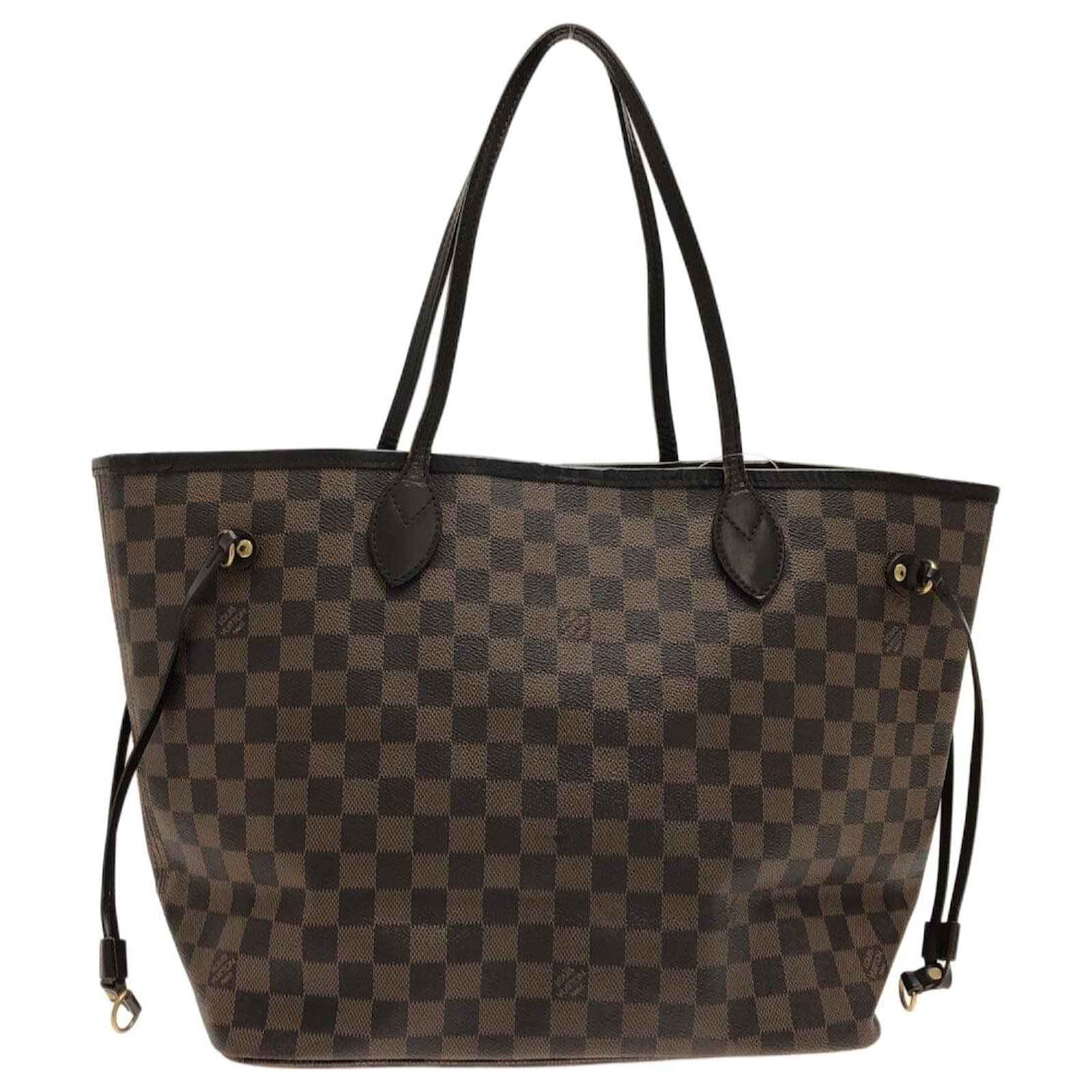 Louis Vuitton Neverfull MM Brown Cloth ref.1089055 - Joli Closet