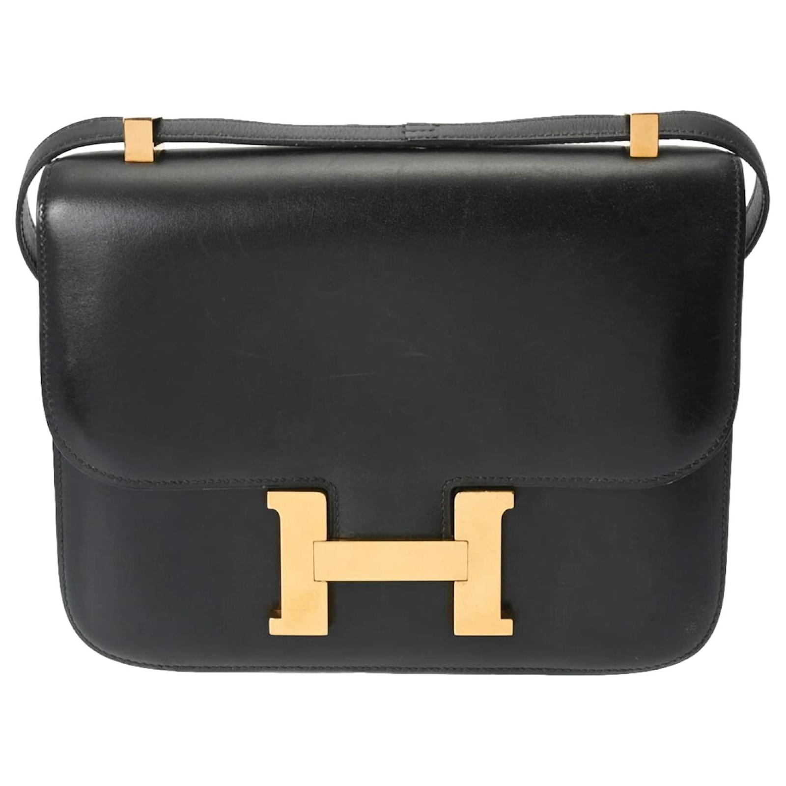 Hermès Hermes Constance 23 Black Leather ref.1090488 - Joli Closet