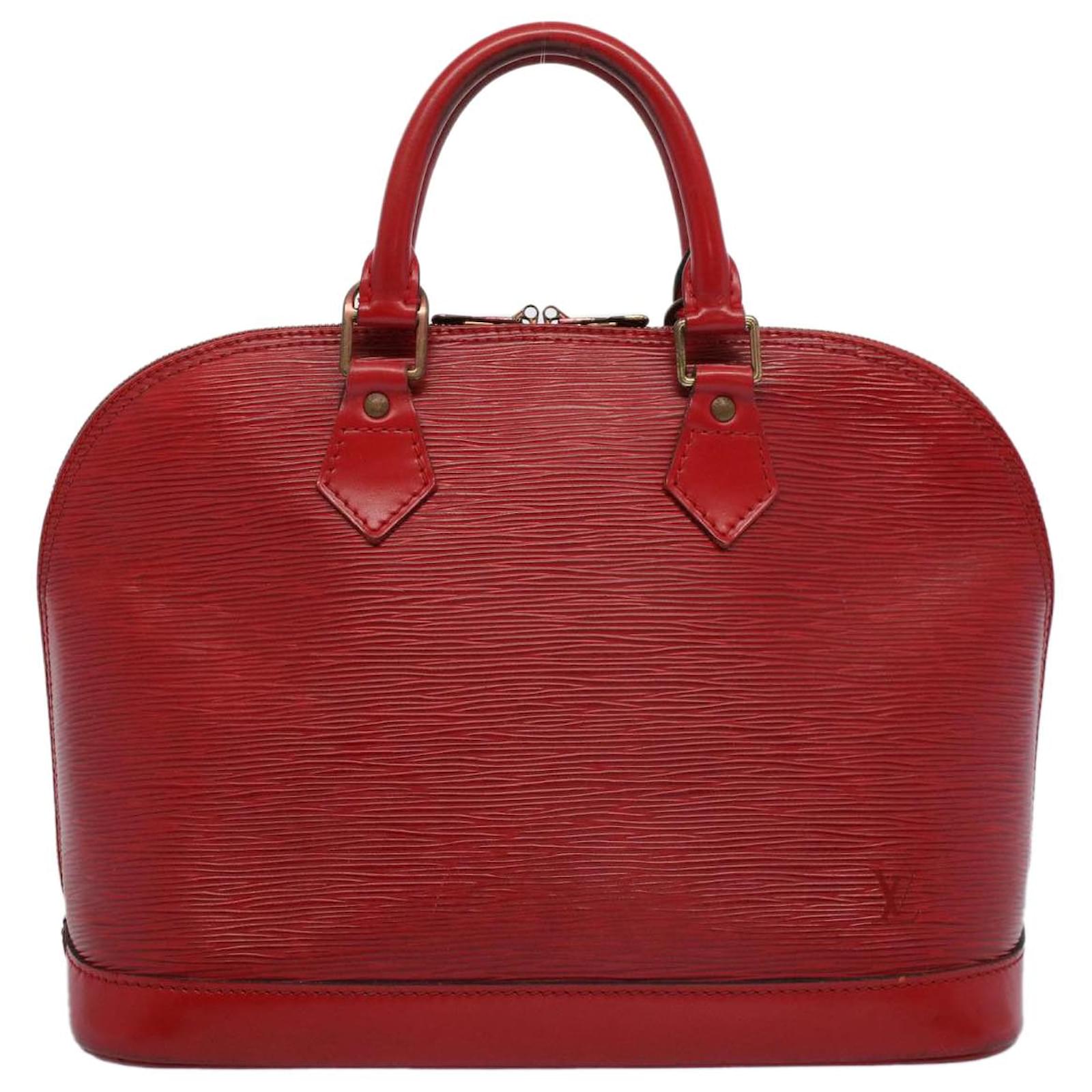 Louis Vuitton Alma Red Leather ref.1090529 - Joli Closet