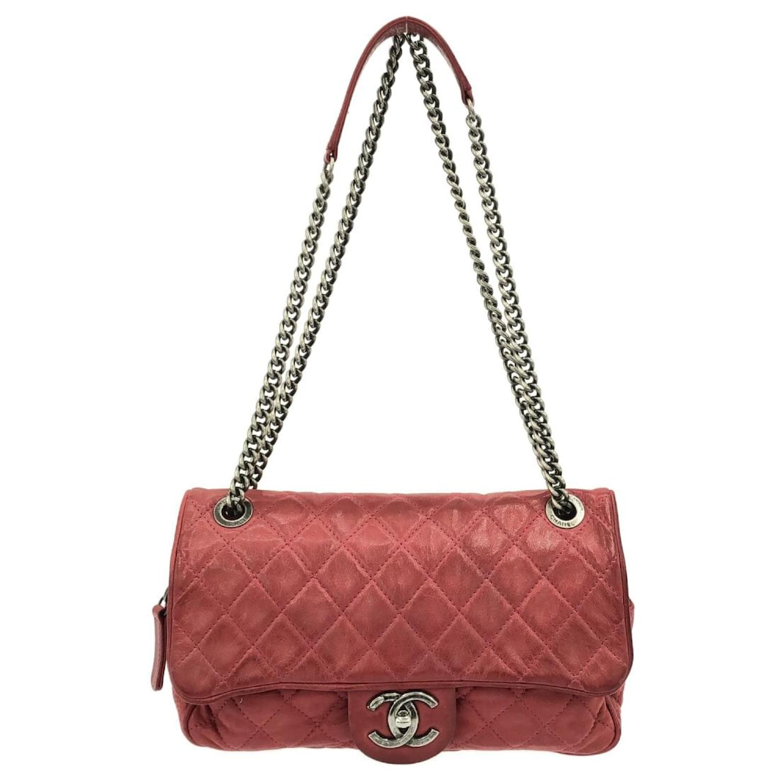 Chanel Matrasse Red Leather ref.1090870 - Joli Closet
