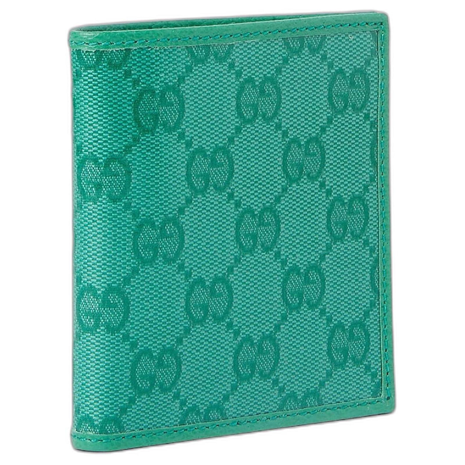 Gucci green GG crystal wallet Cloth ref.1098484 - Joli Closet