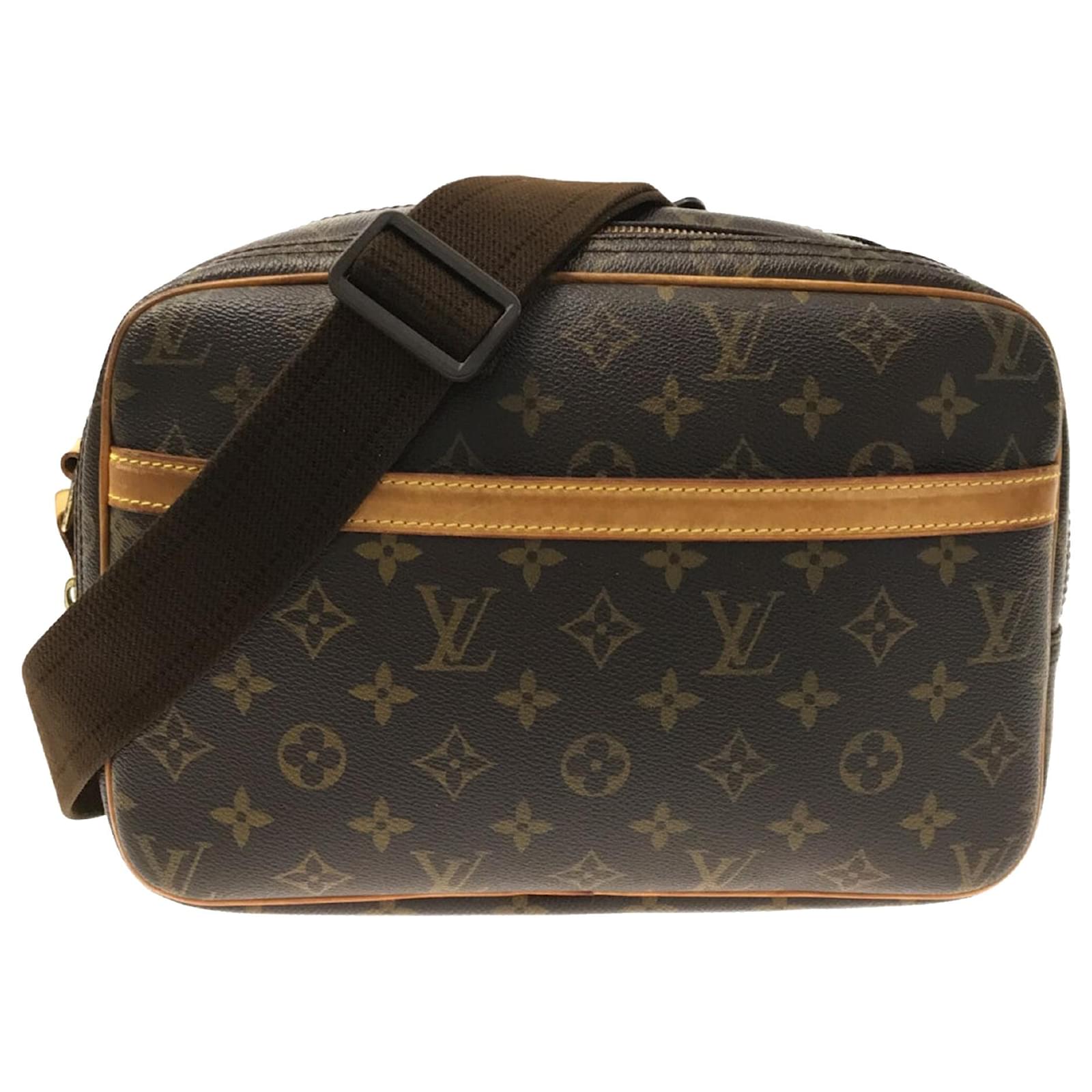 Louis Vuitton Brown Monogram Reporter PM Cloth ref.1100630 - Joli Closet