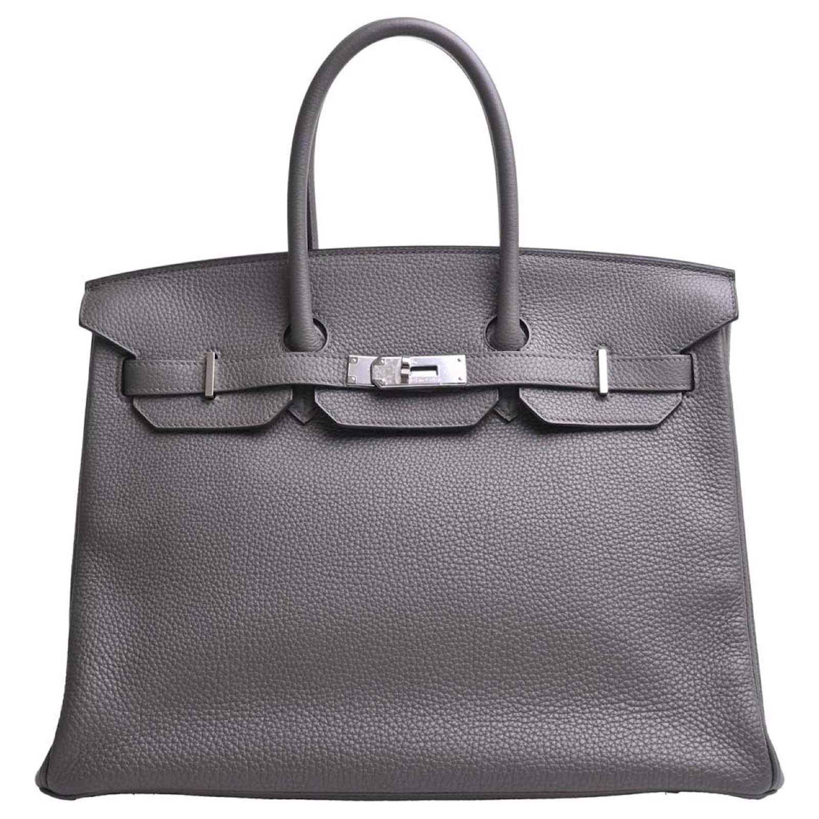 Hermès HERMES BIRKIN Grey Leather ref.1101127 - Joli Closet
