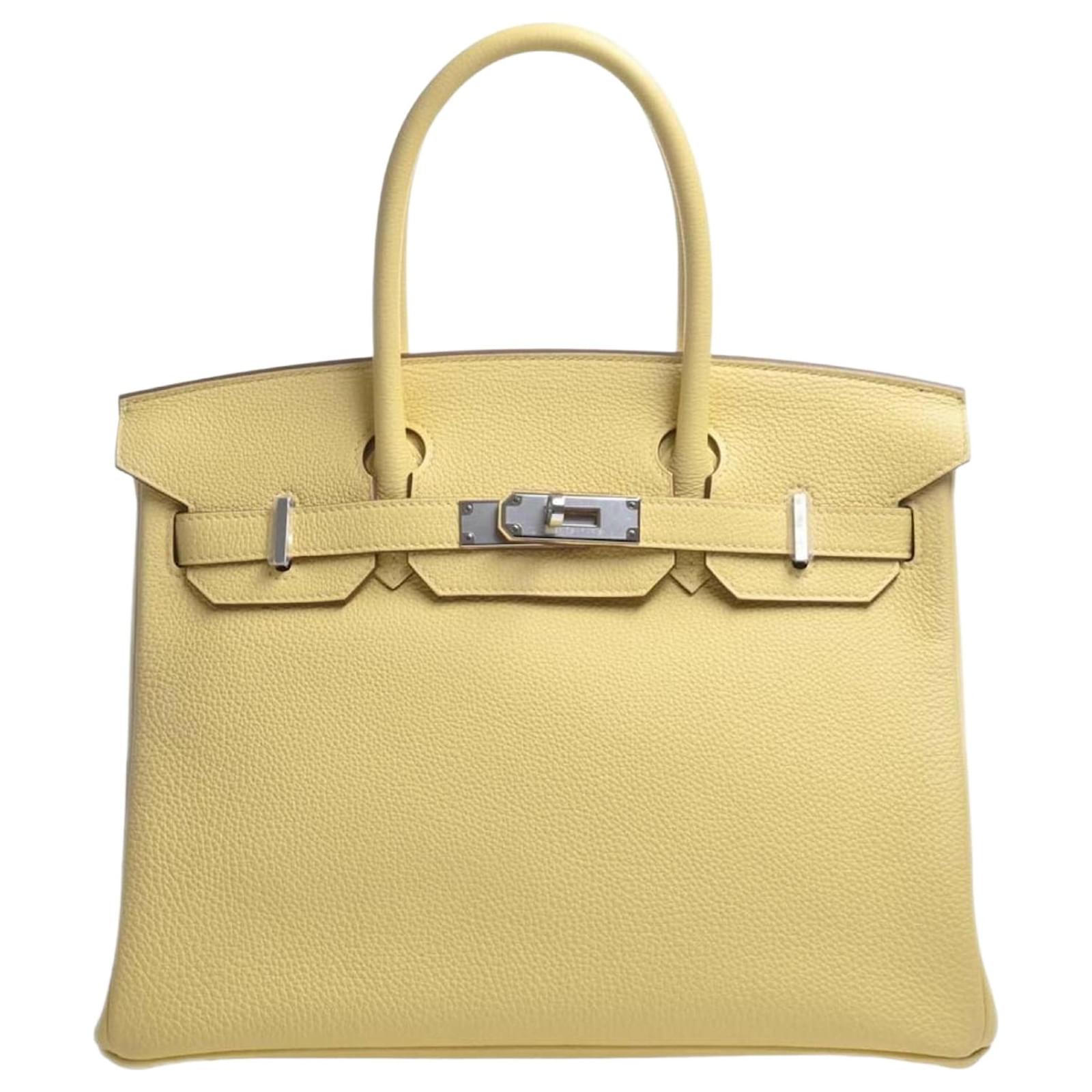 Hermès HERMES BIRKIN Yellow Leather ref.1101132 - Joli Closet