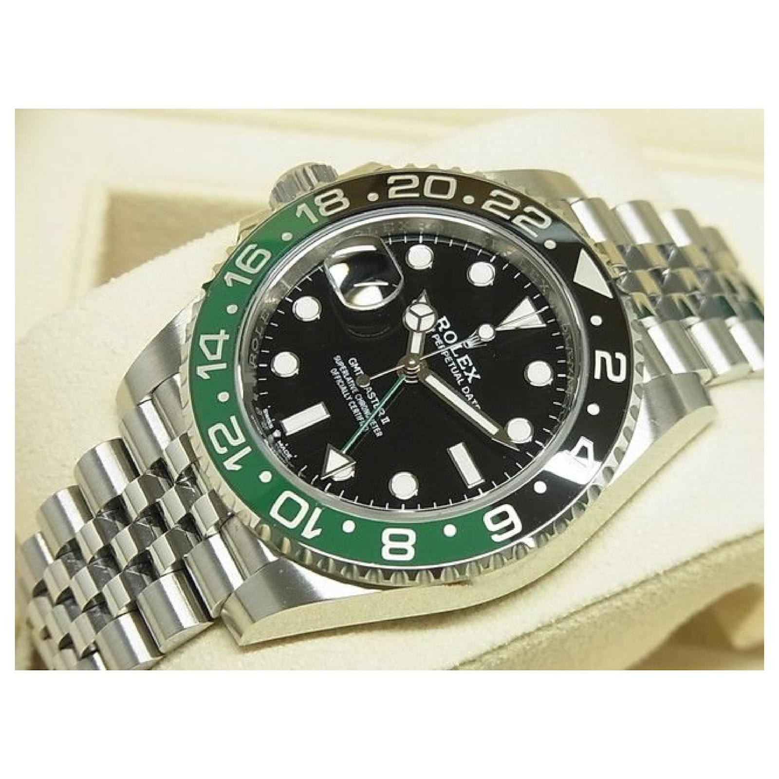 ROLEX GMT MasterII left handed green/ black bezel 126720VTNR '23 ...