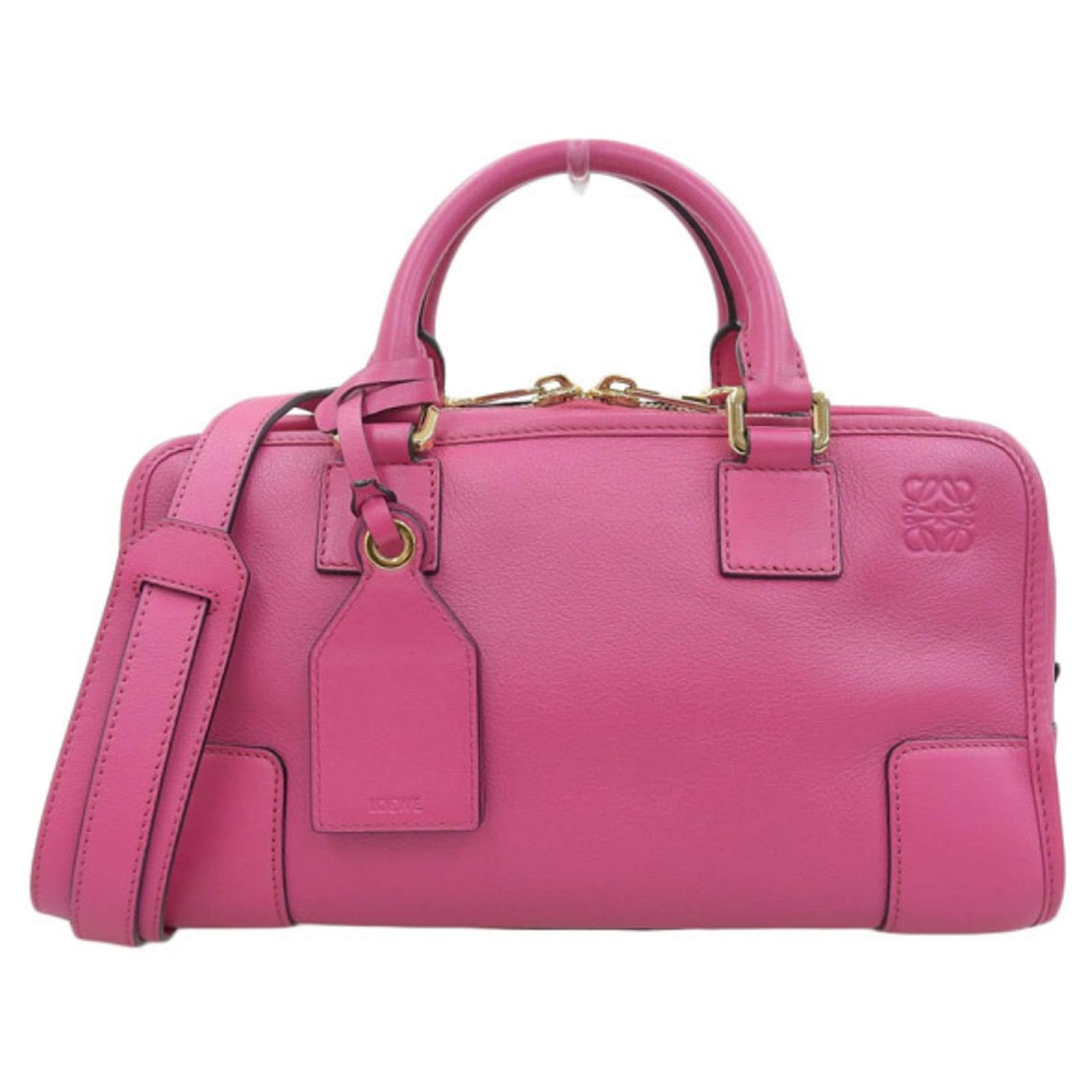 LOEWE AMAZONA Pink Leather ref.1101352 - Joli Closet