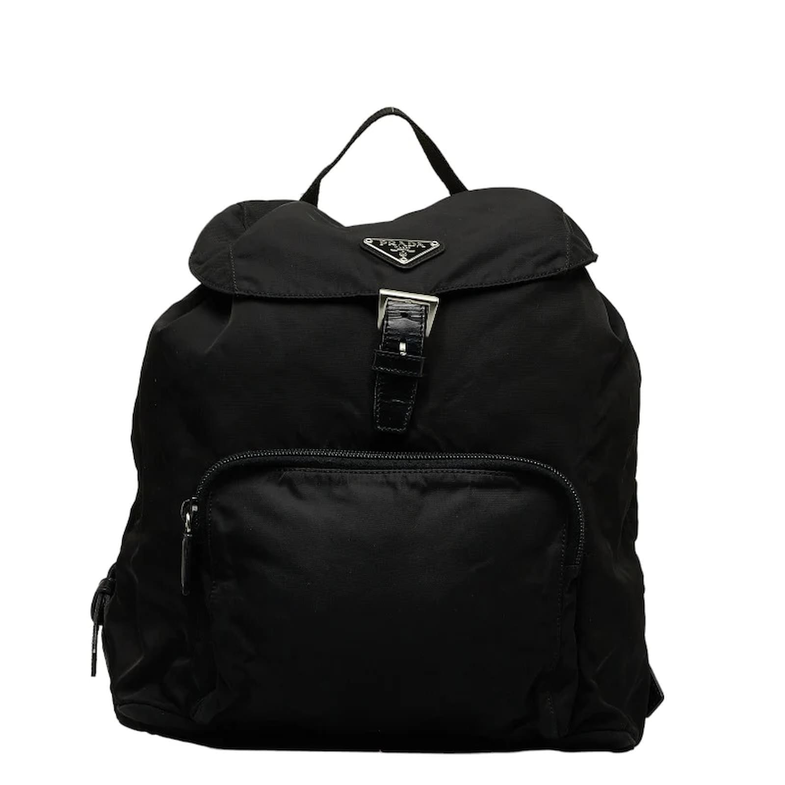 Prada Tessuto Backpack Black Cloth ref.1101646 - Joli Closet