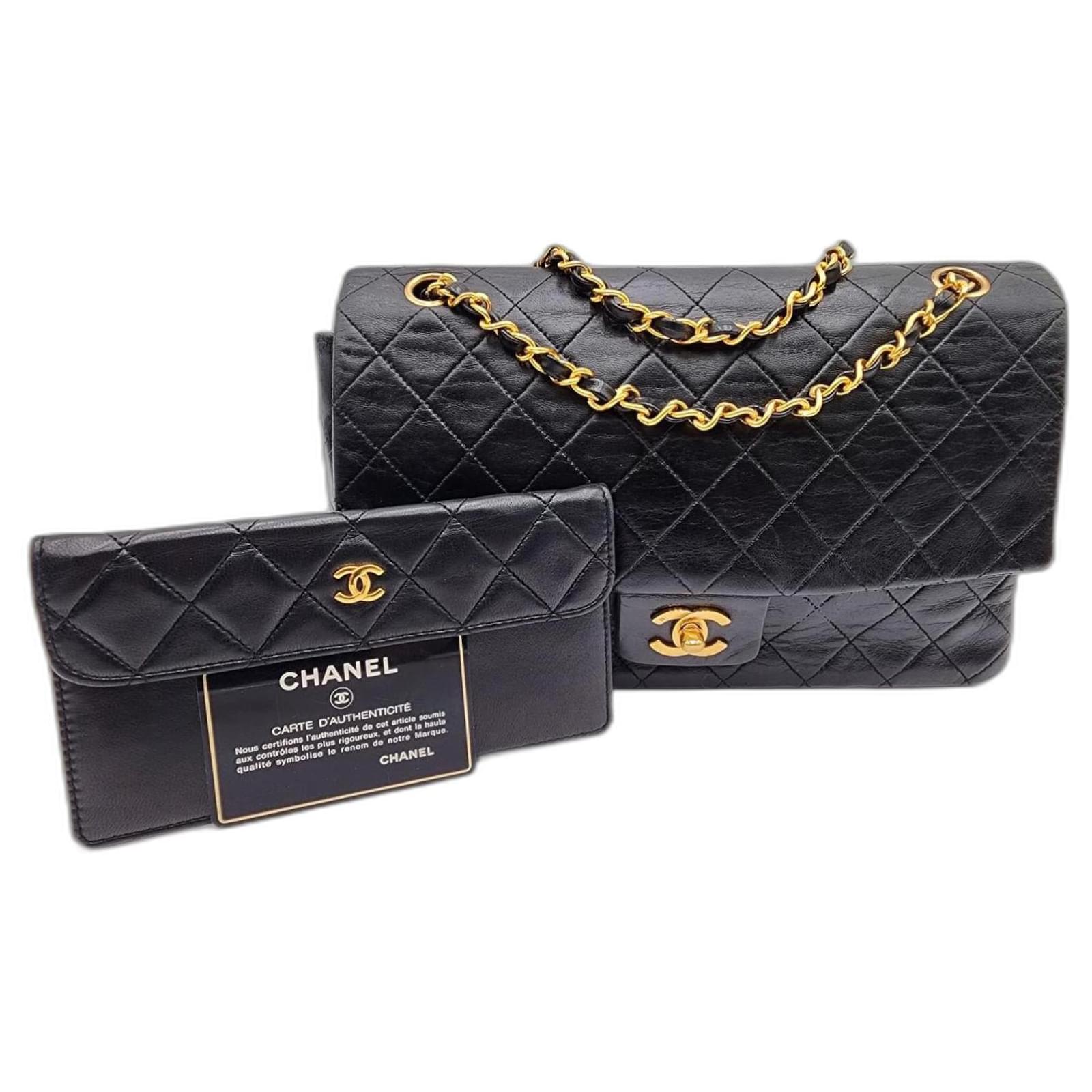 Chanel Timeless Classic Flap Crossbody Shoulder Bag with Pochette and ...