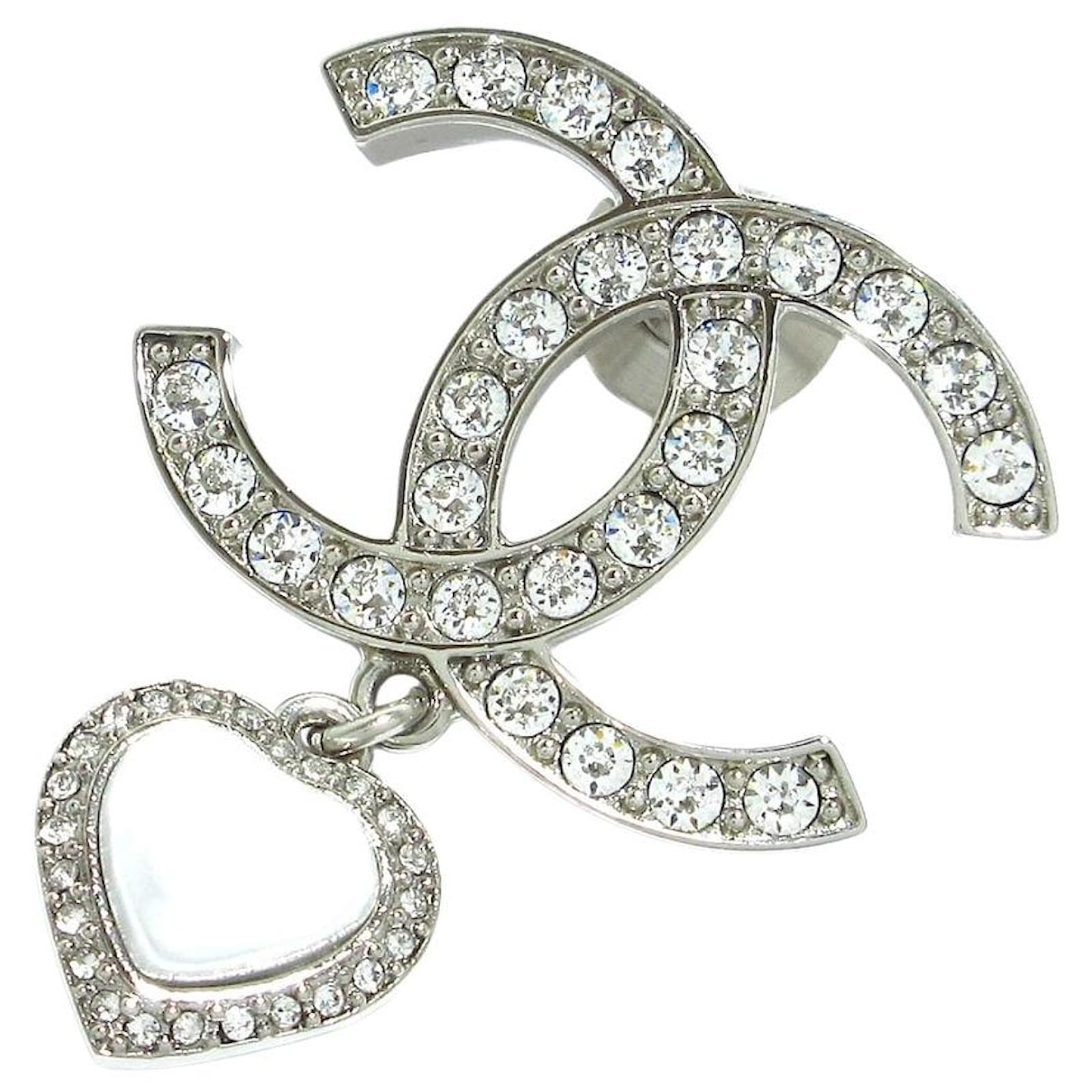 Chanel COCO Mark Silvery Metal ref.1101880 - Joli Closet