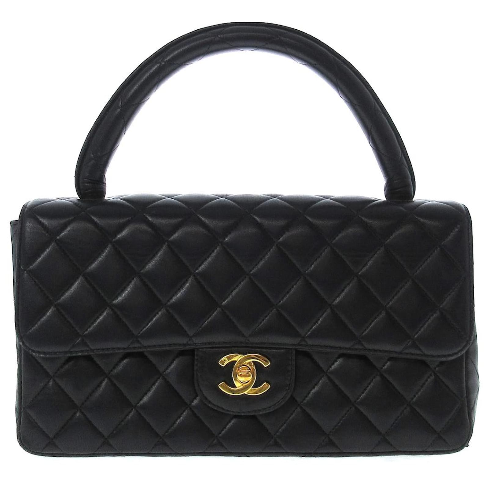 Classique Chanel Matrasse Cuir Noir ref.1102250 - Joli Closet