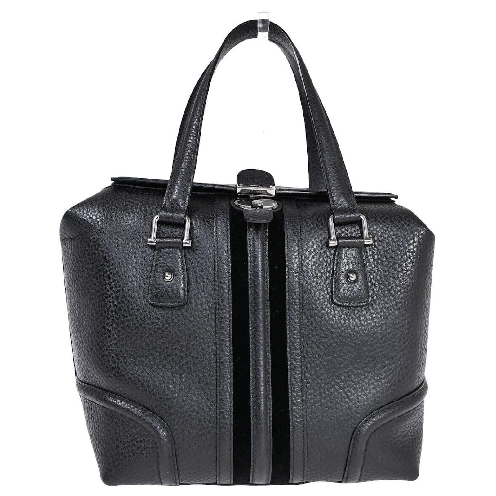 Gucci Signature Treasure Black Leather ref.1102710 - Joli Closet