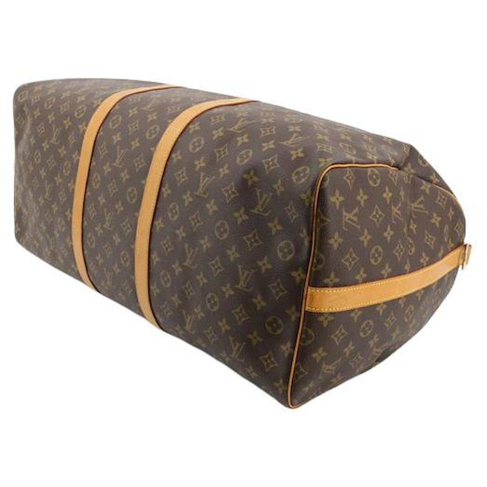 Louis Vuitton Keepall 60 Brown Cloth ref.1104696 - Joli Closet