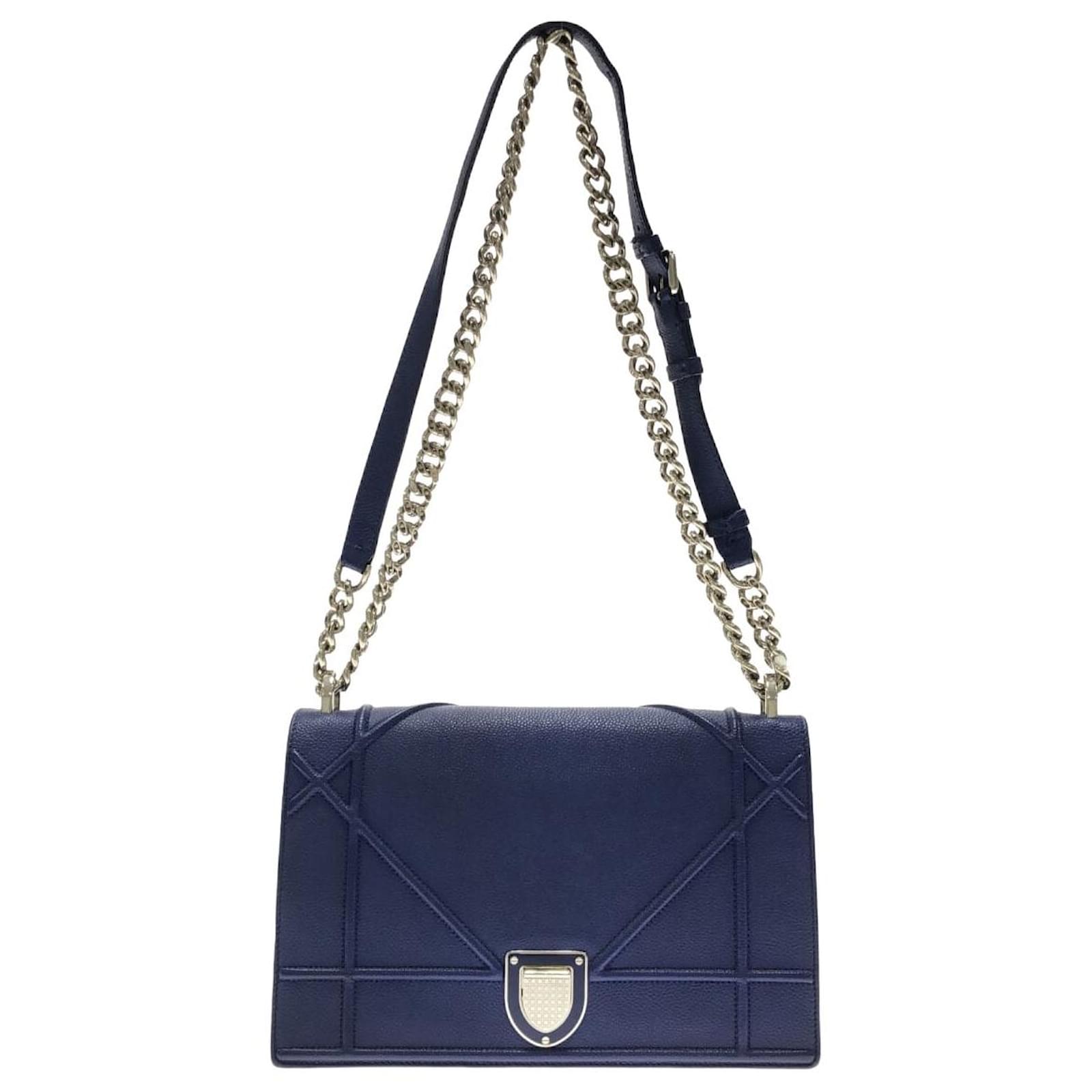 Dior Diorama Blue Leather ref.1107968 - Joli Closet