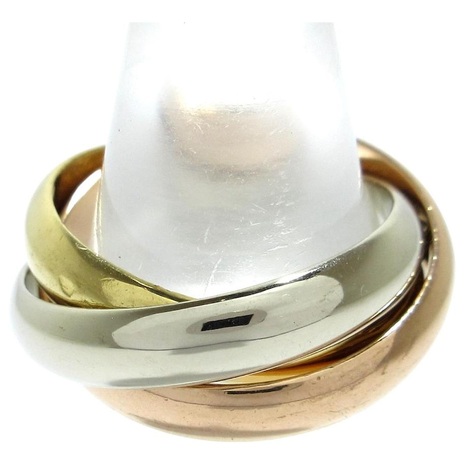 Cartier Trinity Golden White gold ref.1108427 - Joli Closet