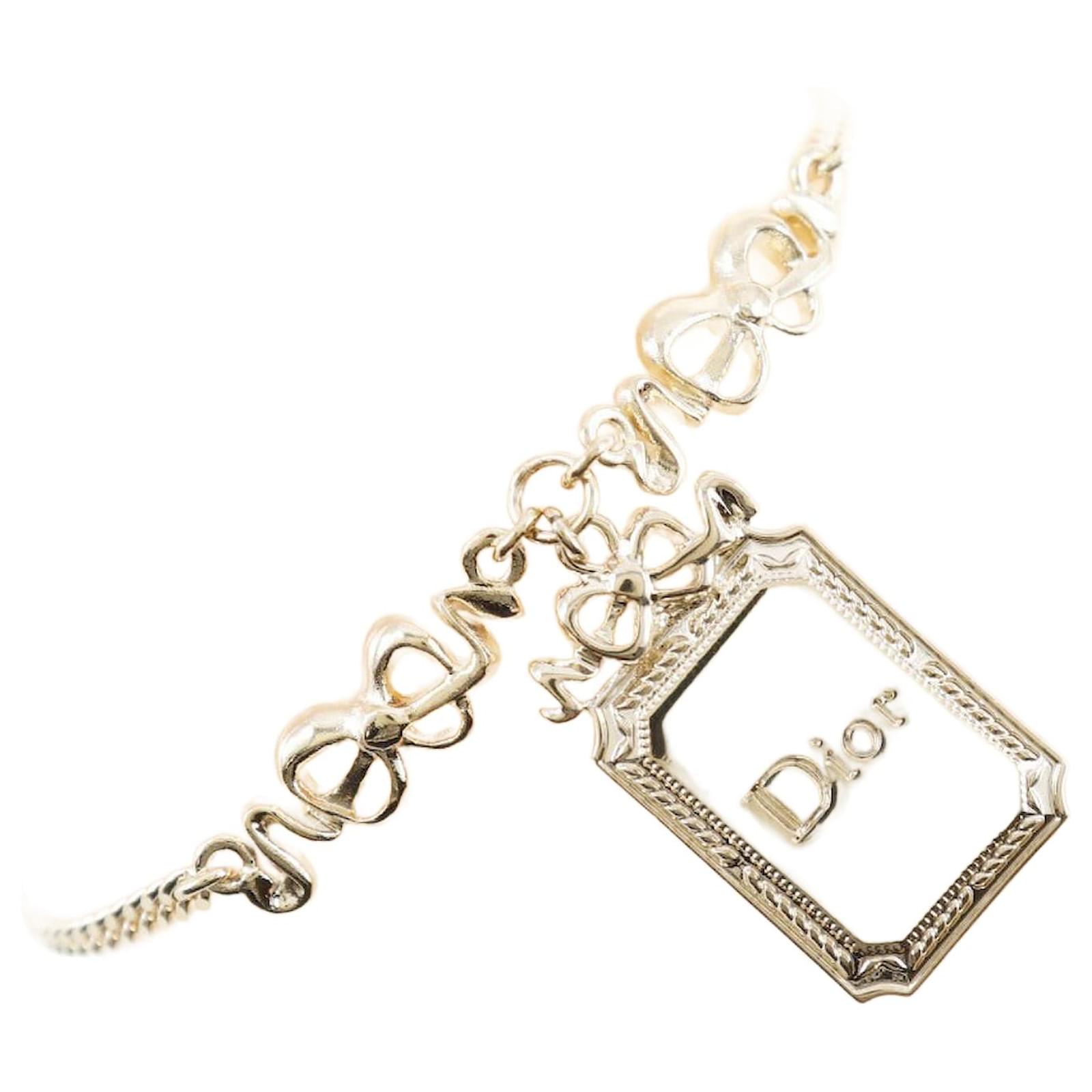 Dior logo Golden Gold-plated ref.1109064 - Joli Closet