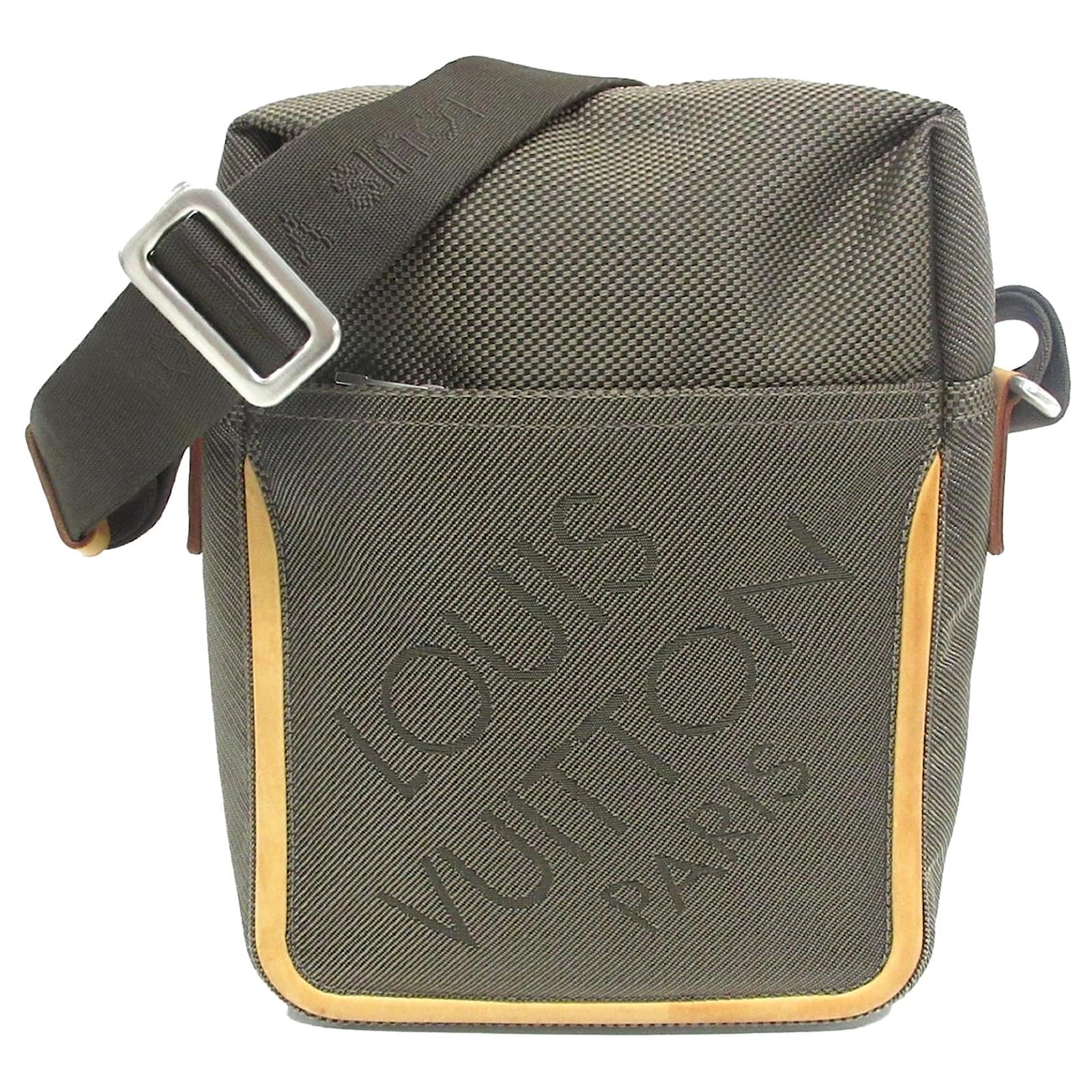 Louis Vuitton Gray Damier Geant Citadin Leather Cloth ref.1109427 ...