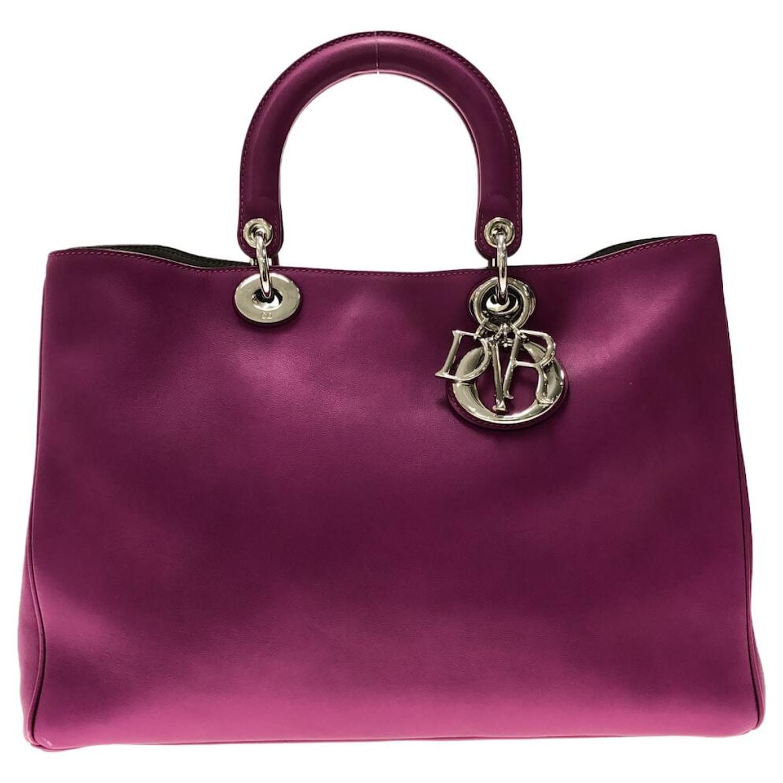 Dior Diorissimo Purple Leather ref.1110143 - Joli Closet