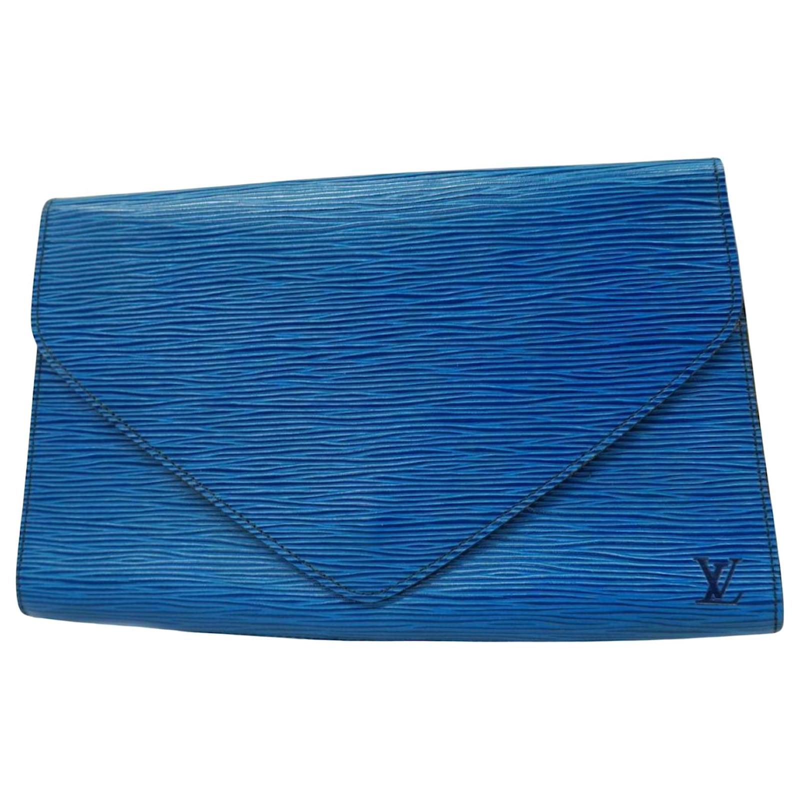 Louis Vuitton Art déco Blue Leather ref.1110350 - Joli Closet