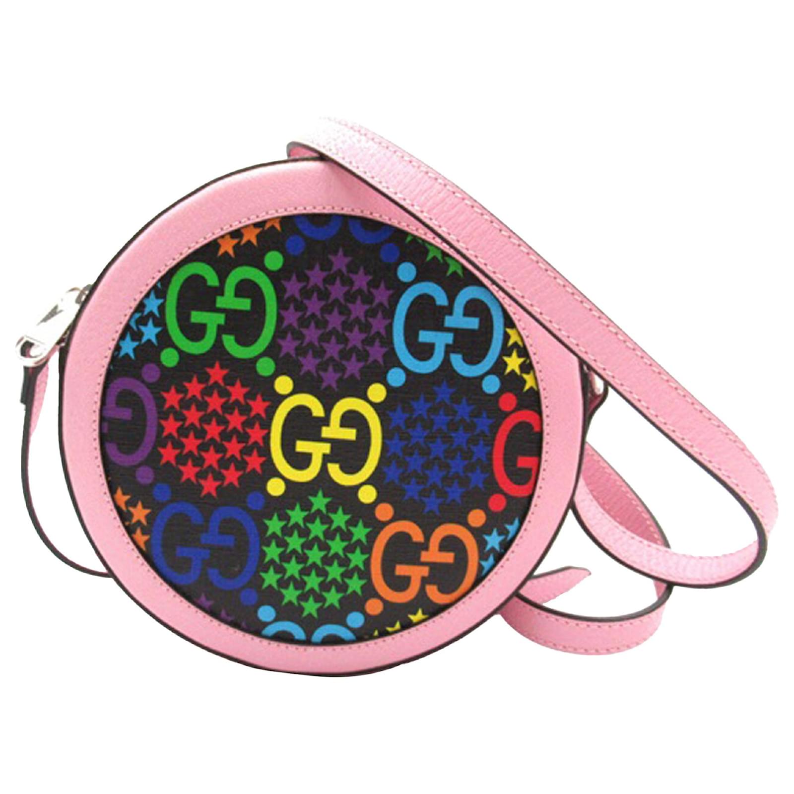 Gucci Pink GG Supreme Psychedelic Crossbody Multiple colors Leather ...