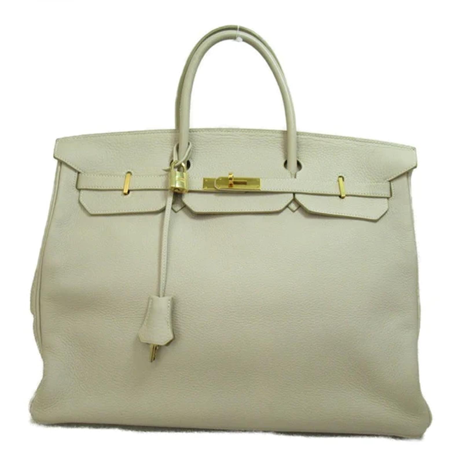 Hermès Clemence Birkin 40 Brown Leather Pony-style calfskin ref.1114537 ...