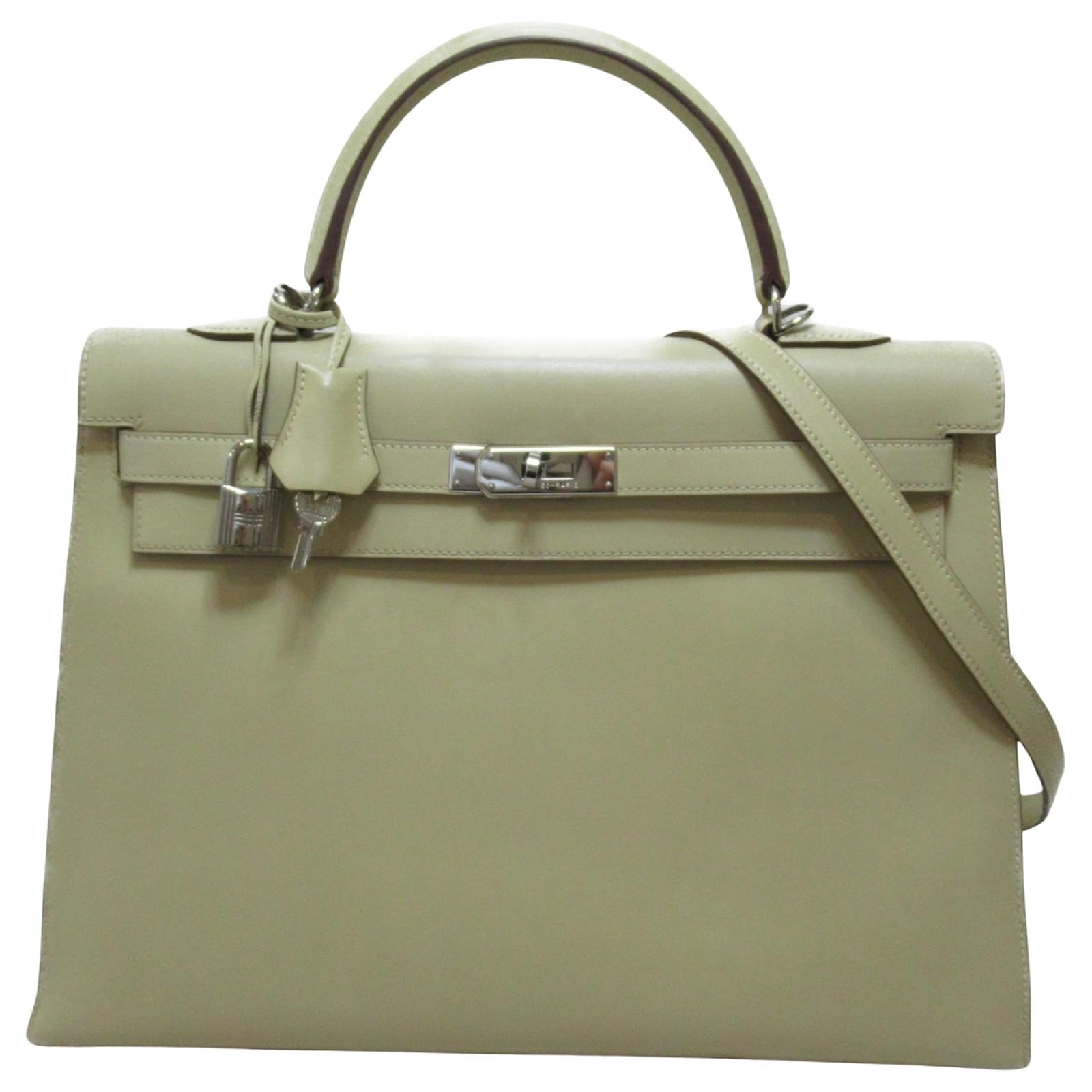 Hermès hermes kelly Beige Leather ref.1116360 - Joli Closet