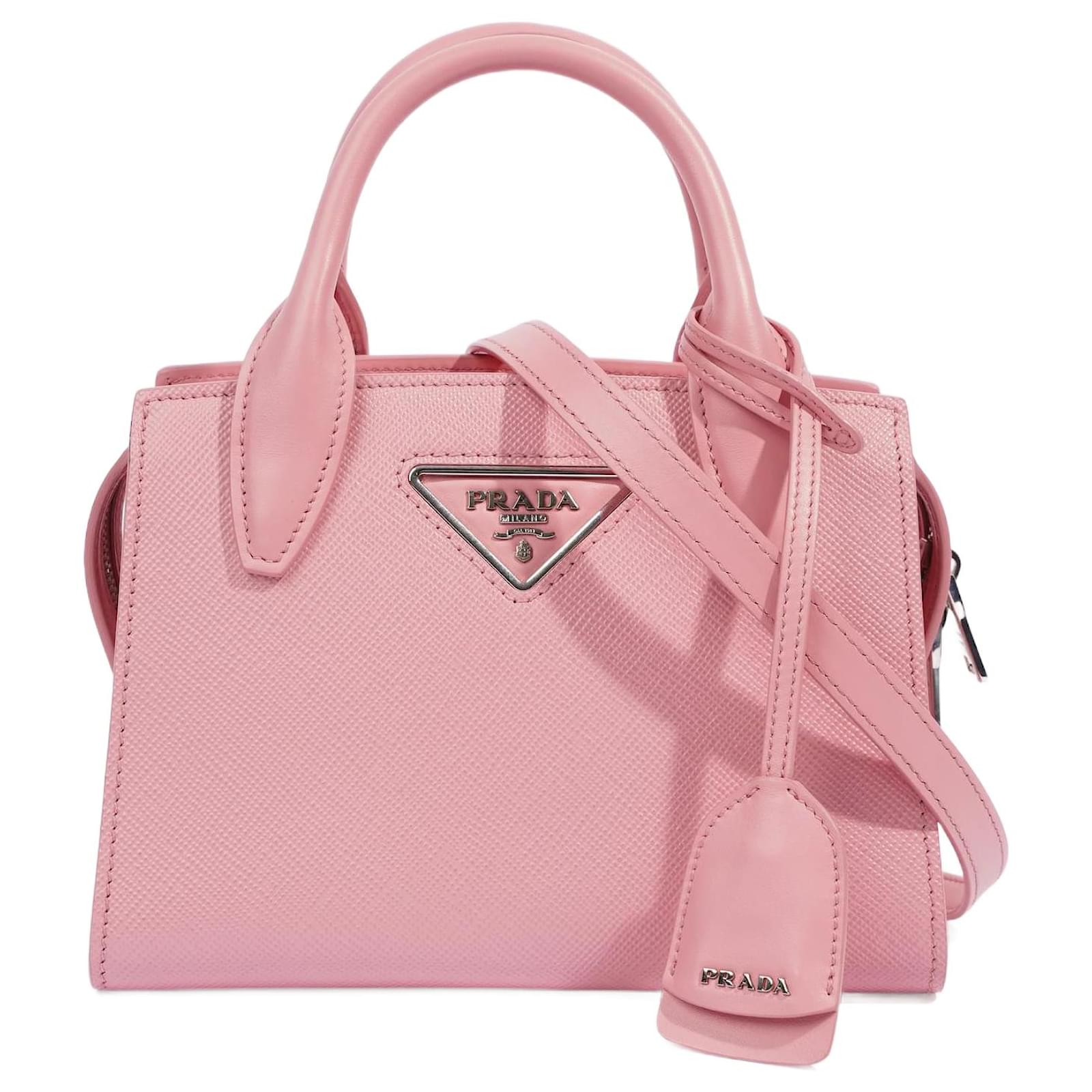 Prada Kristen Bag Pink Saffiano Leather ref.1117024 - Joli Closet