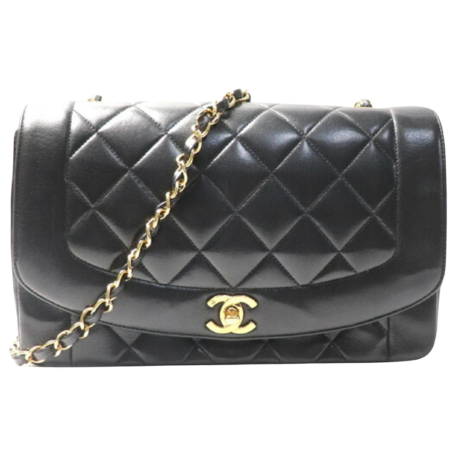 Chanel Diana Black Suede ref.1117342 - Joli Closet
