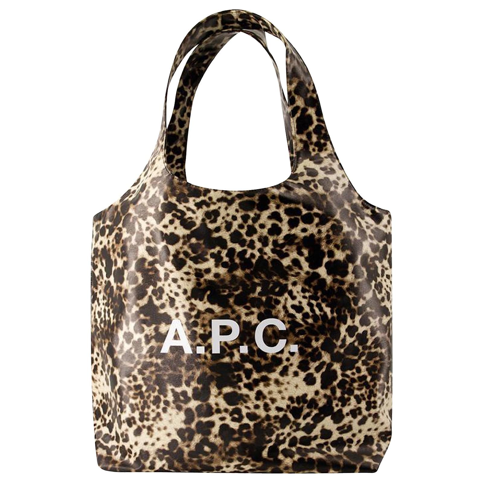 Apc Ninon Tote Bag - A.P.C. - Synthetic - Leopard Print ref.1118570 ...
