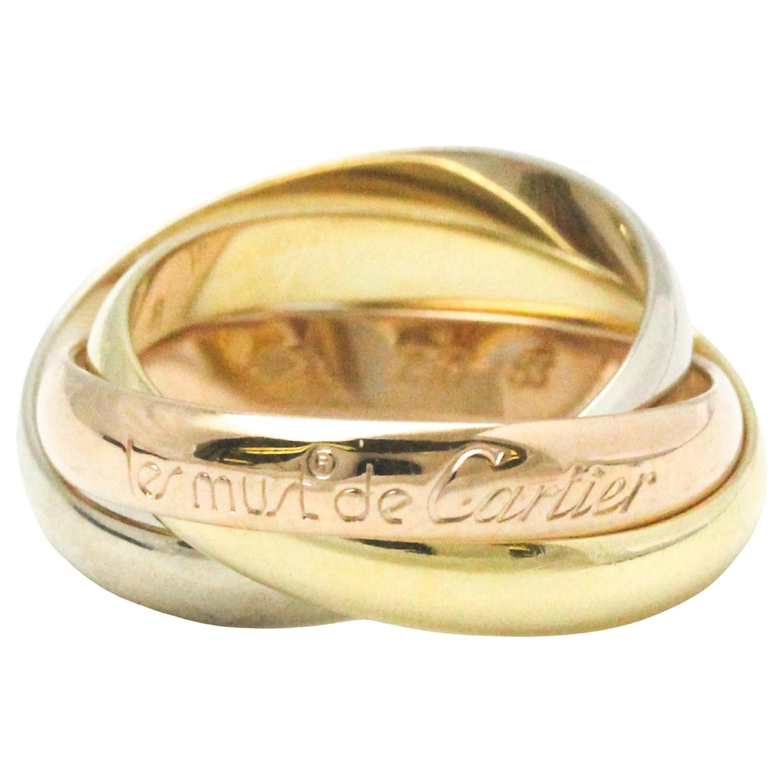 Cartier Trinity Golden Pink gold ref.1119972 - Joli Closet