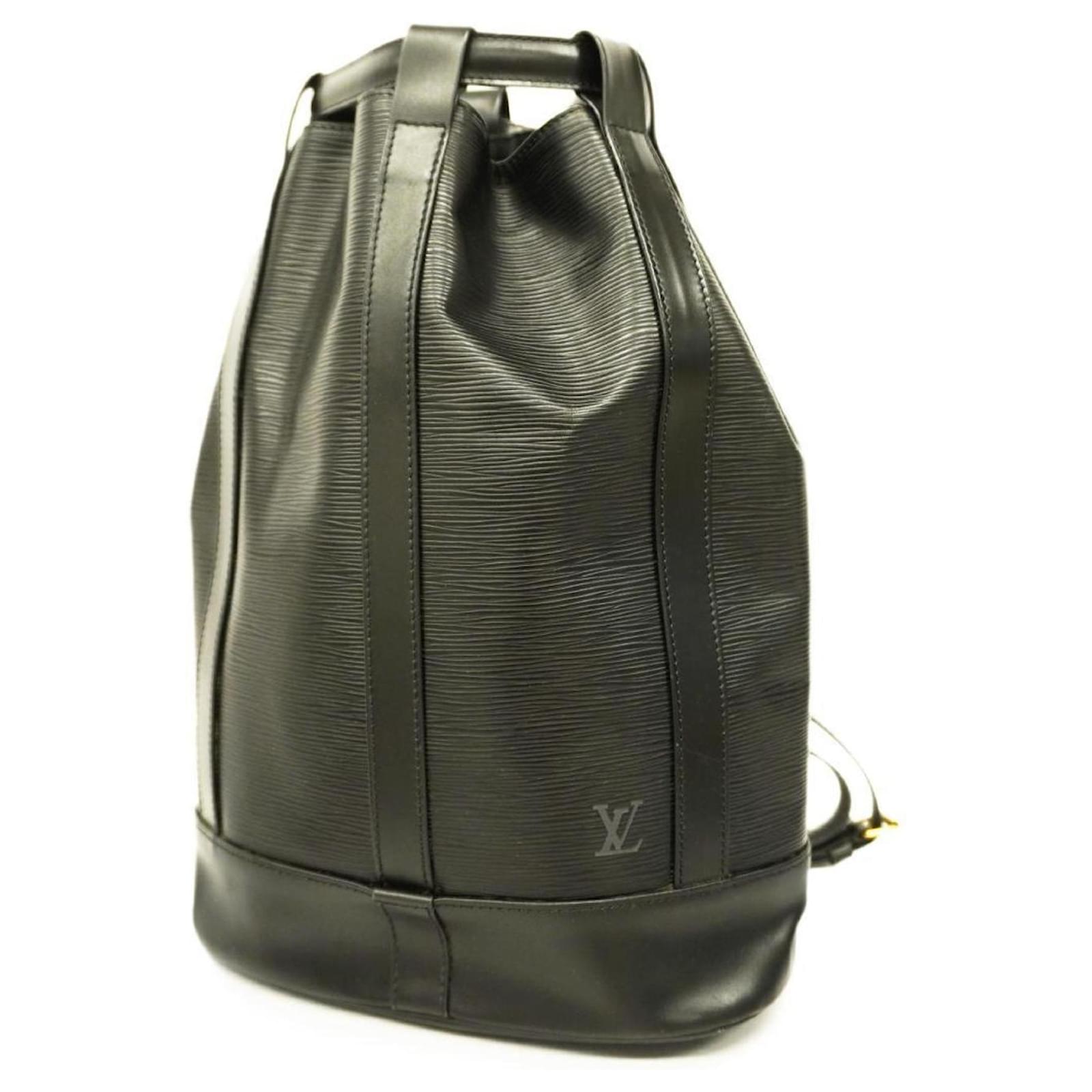 Louis Vuitton Randonnée Black Leather ref.1120745 - Joli Closet