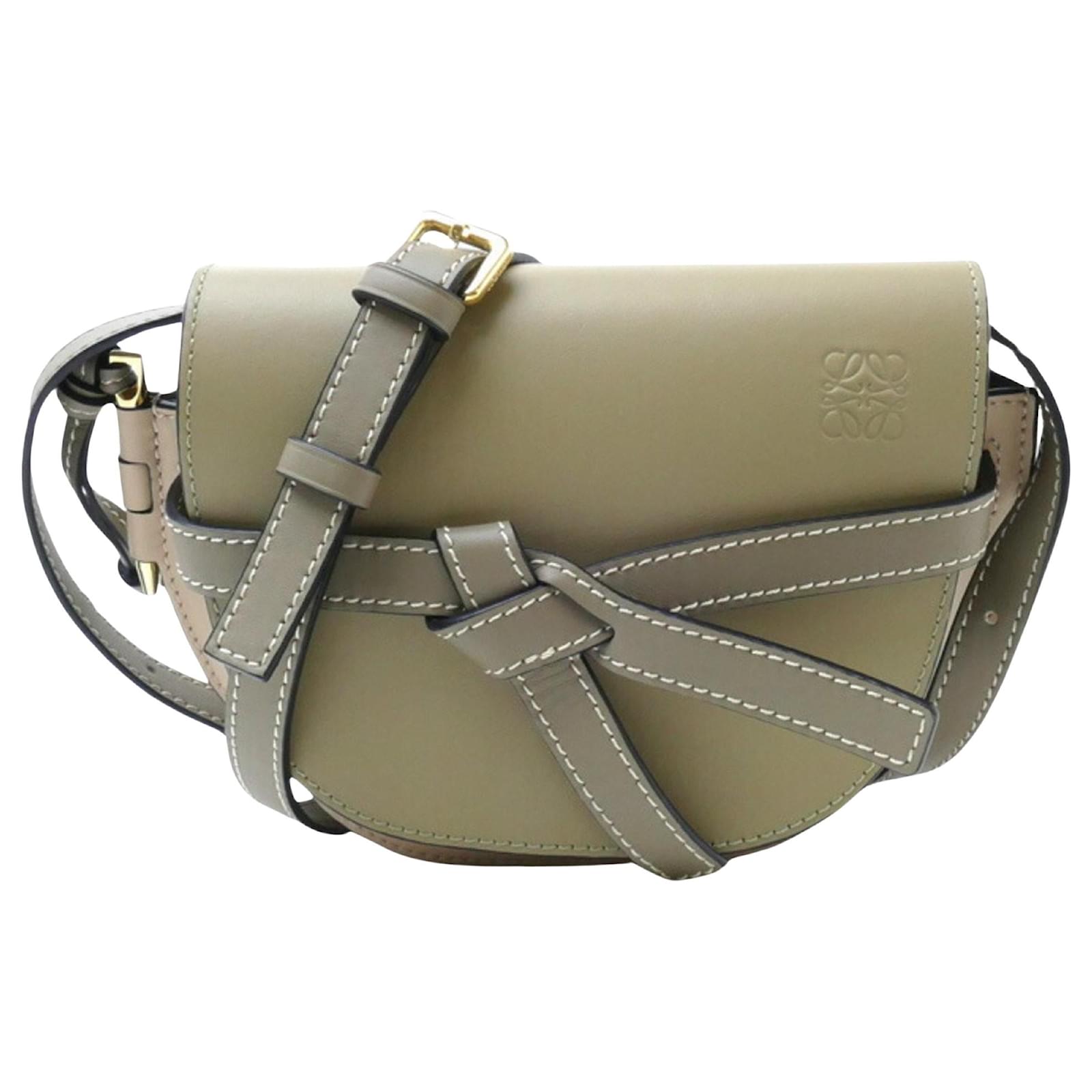 Loewe Gate Beige Leather ref.1122230 - Joli Closet