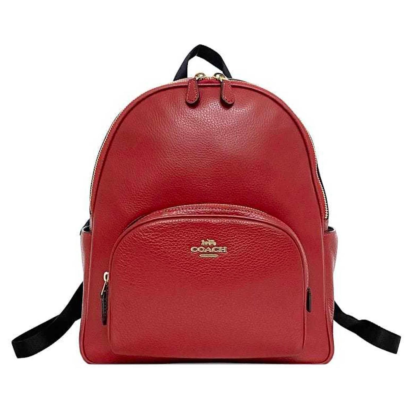 Coach Red Leather ref.1122321 - Joli Closet