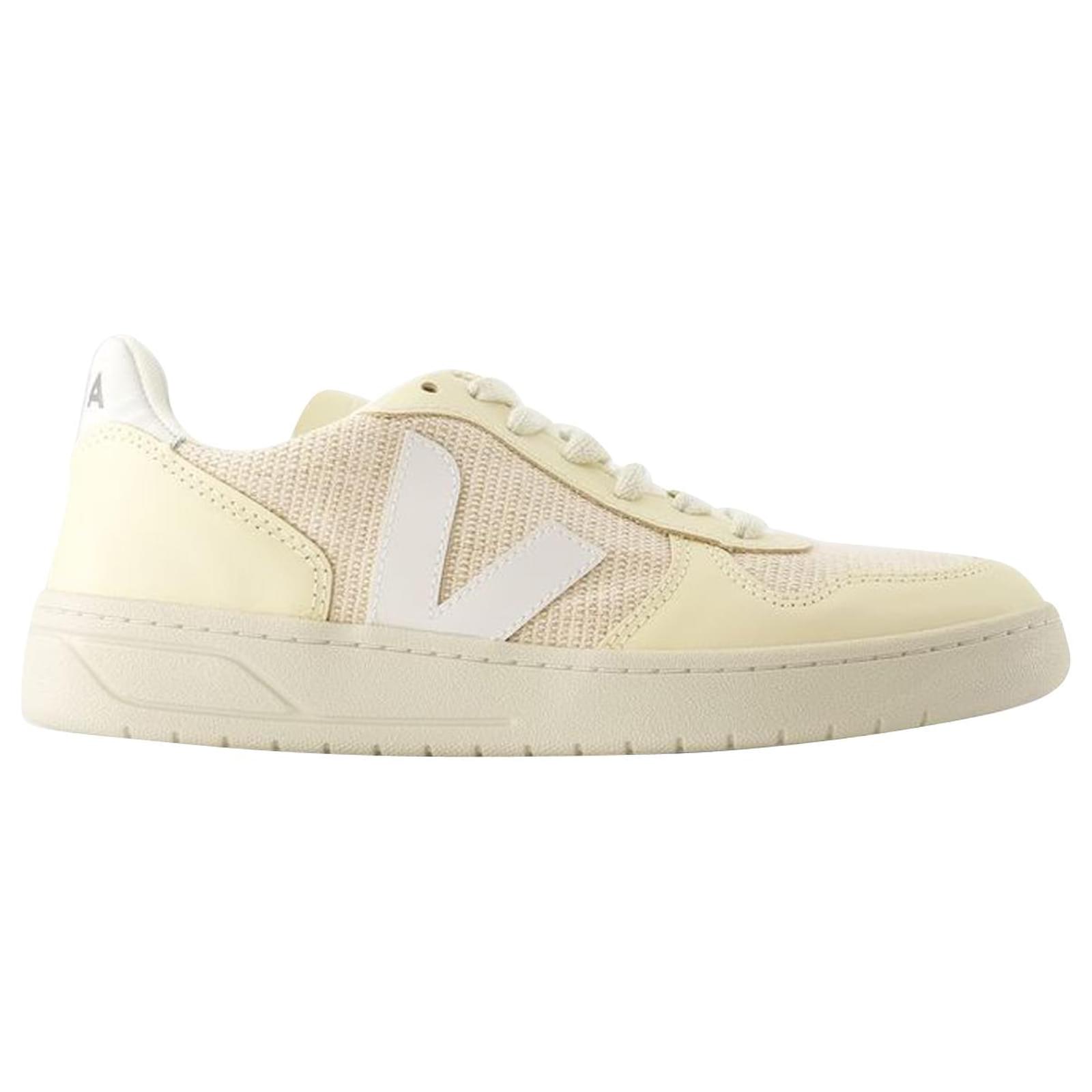 V-10 Sneakers - Veja - Mesh - Yellow ref.1124801 - Joli Closet