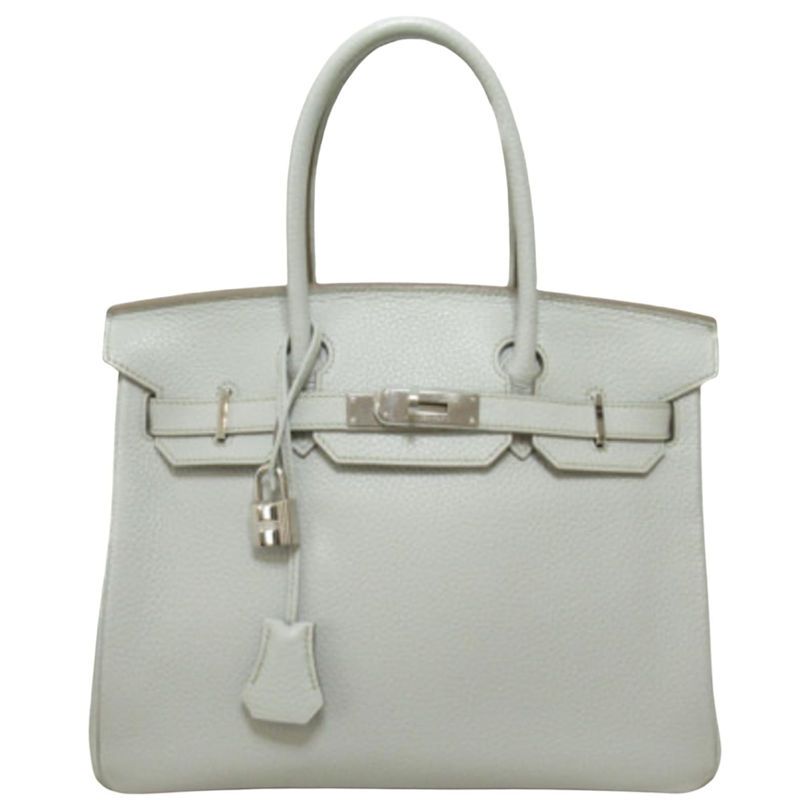 Hermès HERMES BIRKIN 30 White Leather ref.1126789 - Joli Closet