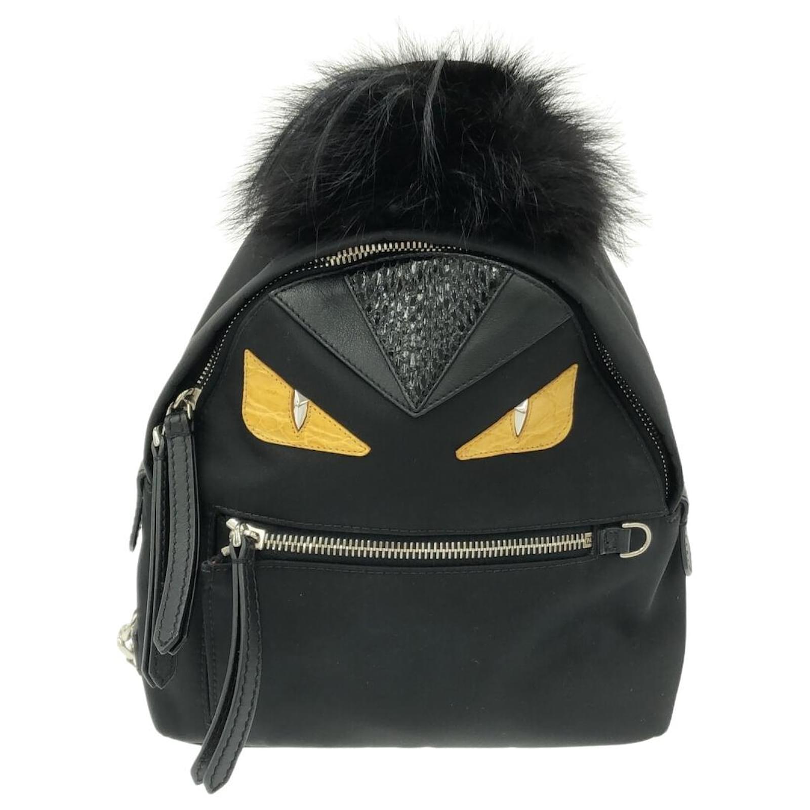 Fendi Monster Black Synthetic ref.1130044 - Joli Closet