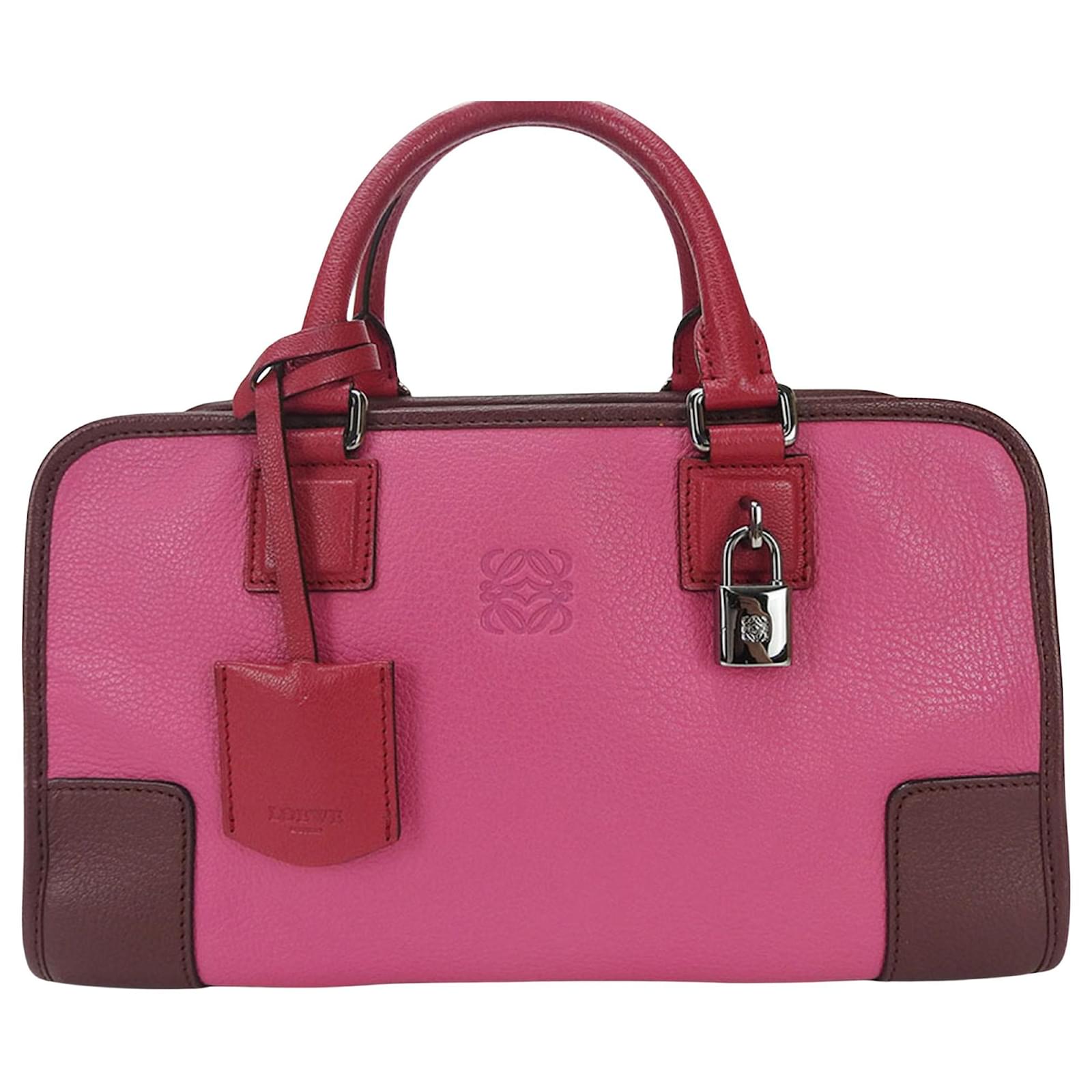 LOEWE AMAZONA Pink Leather ref.1130743 - Joli Closet