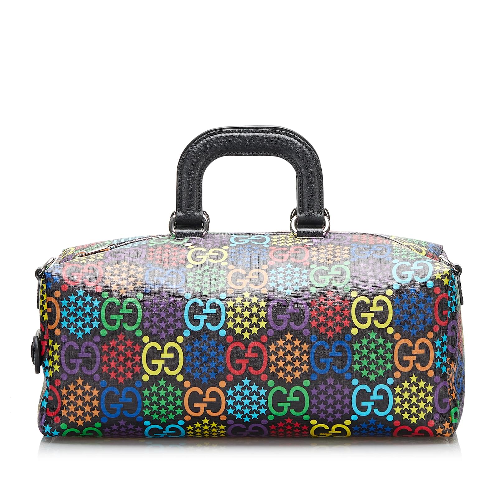 Black Gucci GG Psychedelic Satchel Cloth ref.1136731 - Joli Closet