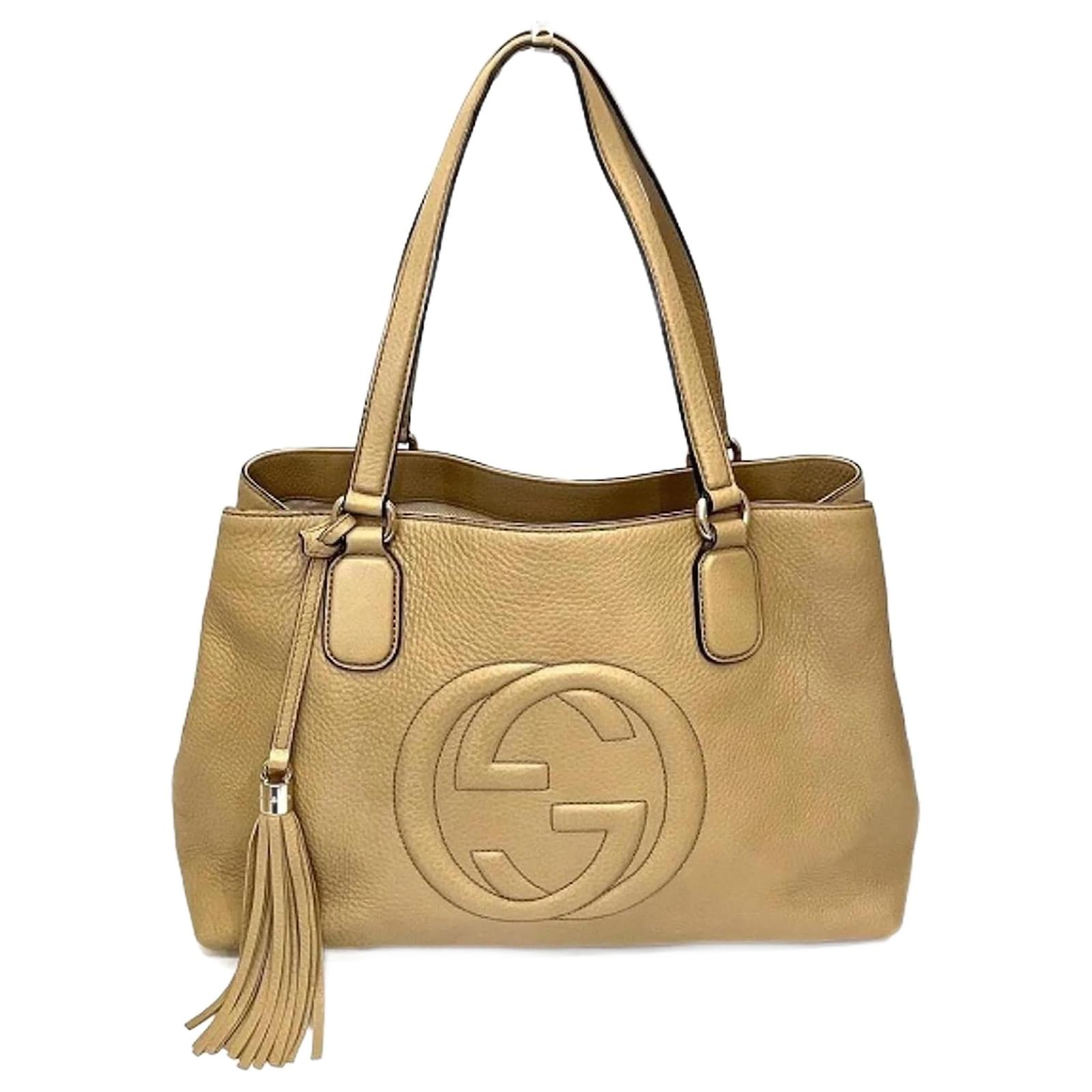 Gucci Soho Beige Leather ref.1141067 - Joli Closet