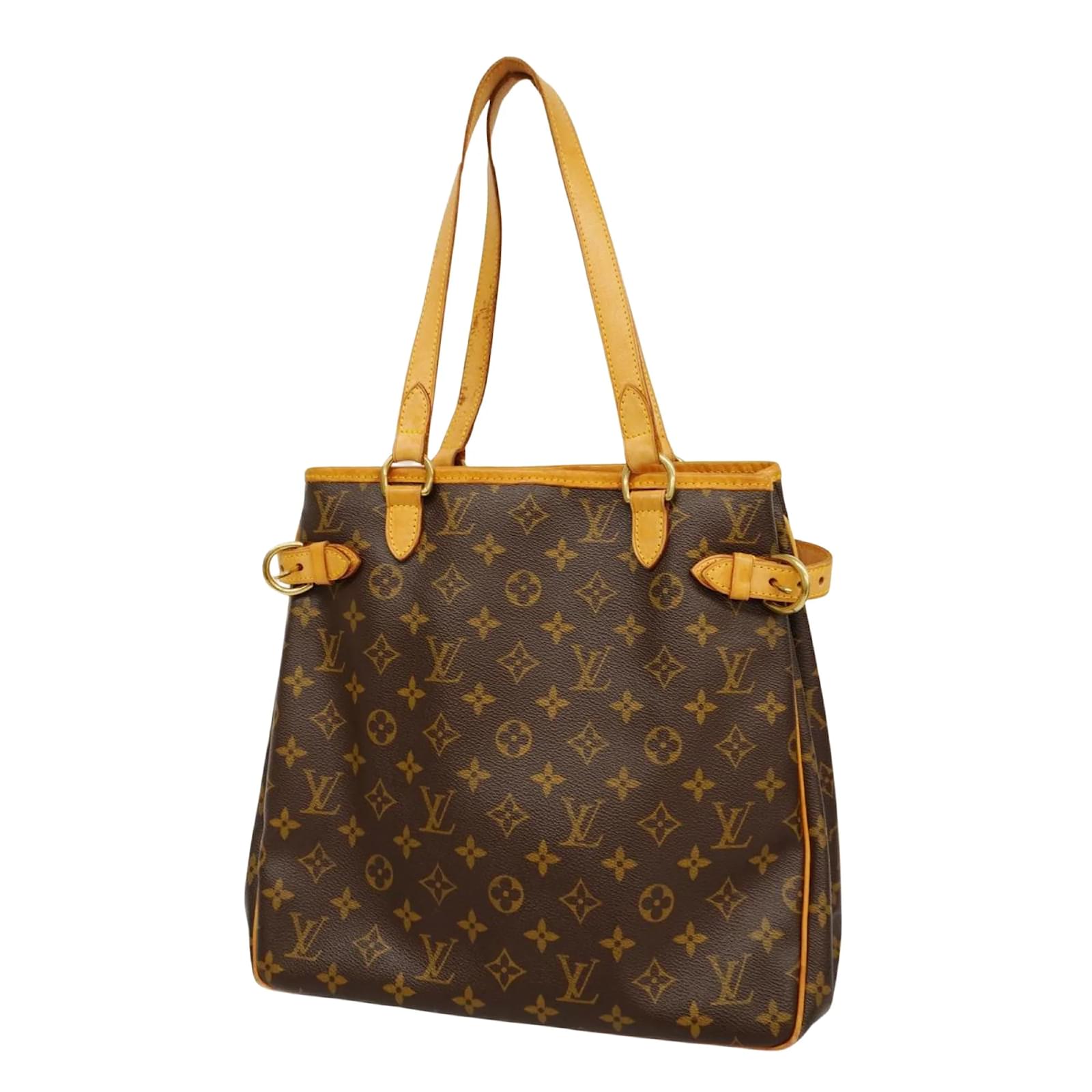Louis Vuitton Batignolles Vertical Brown Cloth ref.1143918 - Joli Closet