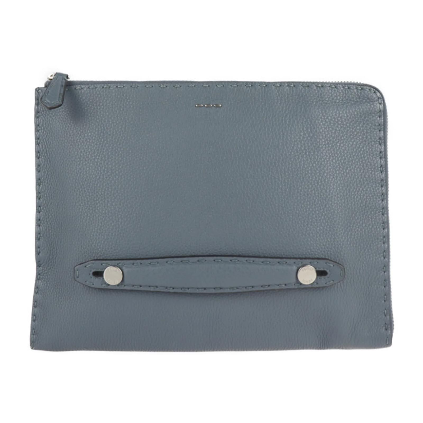 Fendi Grey Leather ref.1144836 - Joli Closet