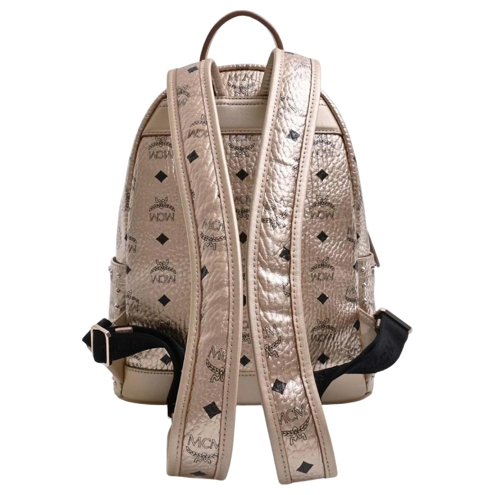 MCM Golden Leather ref.1145300 - Joli Closet