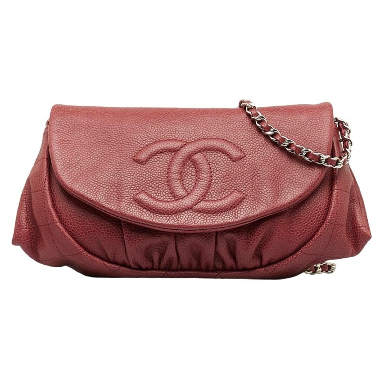 Classique Chanel Sac à Rabat Cuir ref.1145452 - Joli Closet